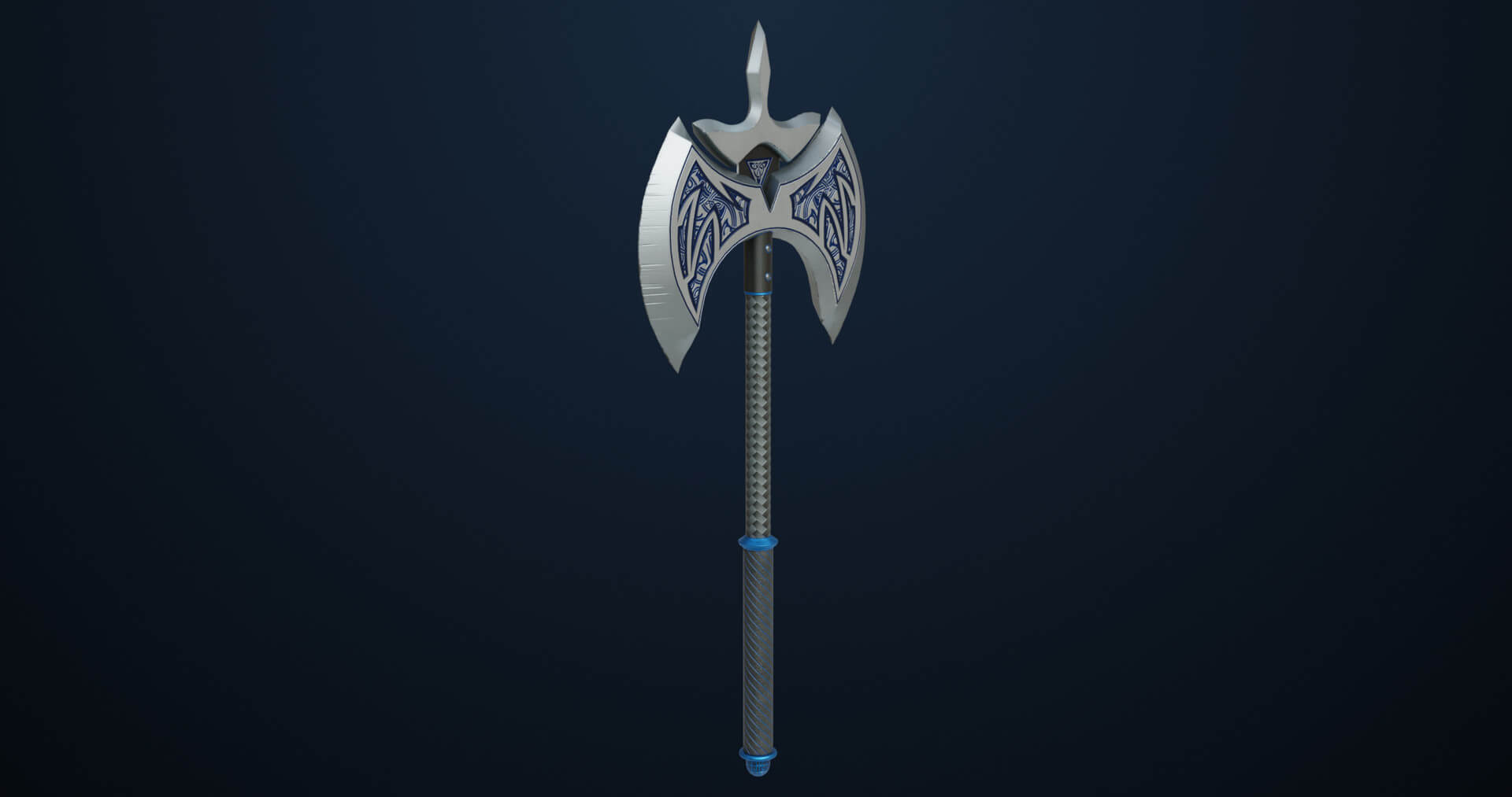 Battle Axe 04 - 3D Model by Eight Vertex