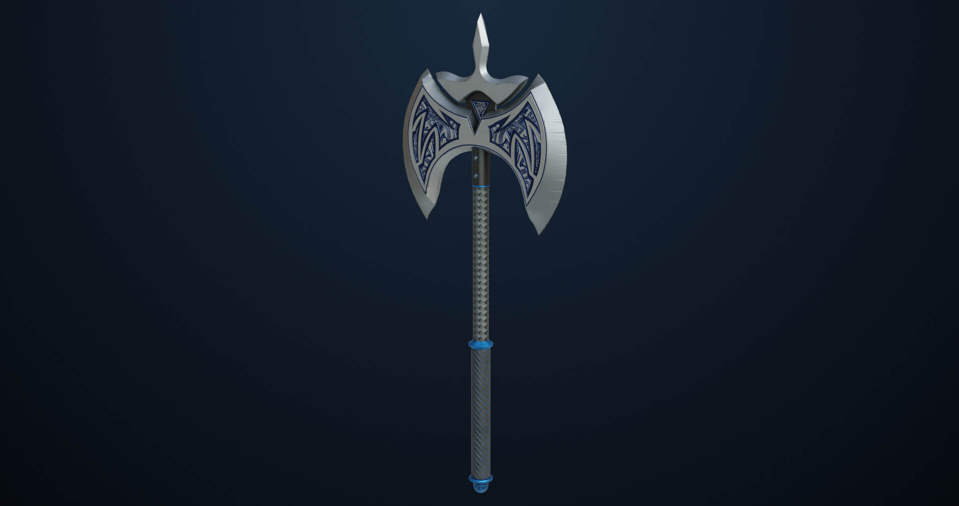 Battle Axe 04 - 3D Model by Eight Vertex