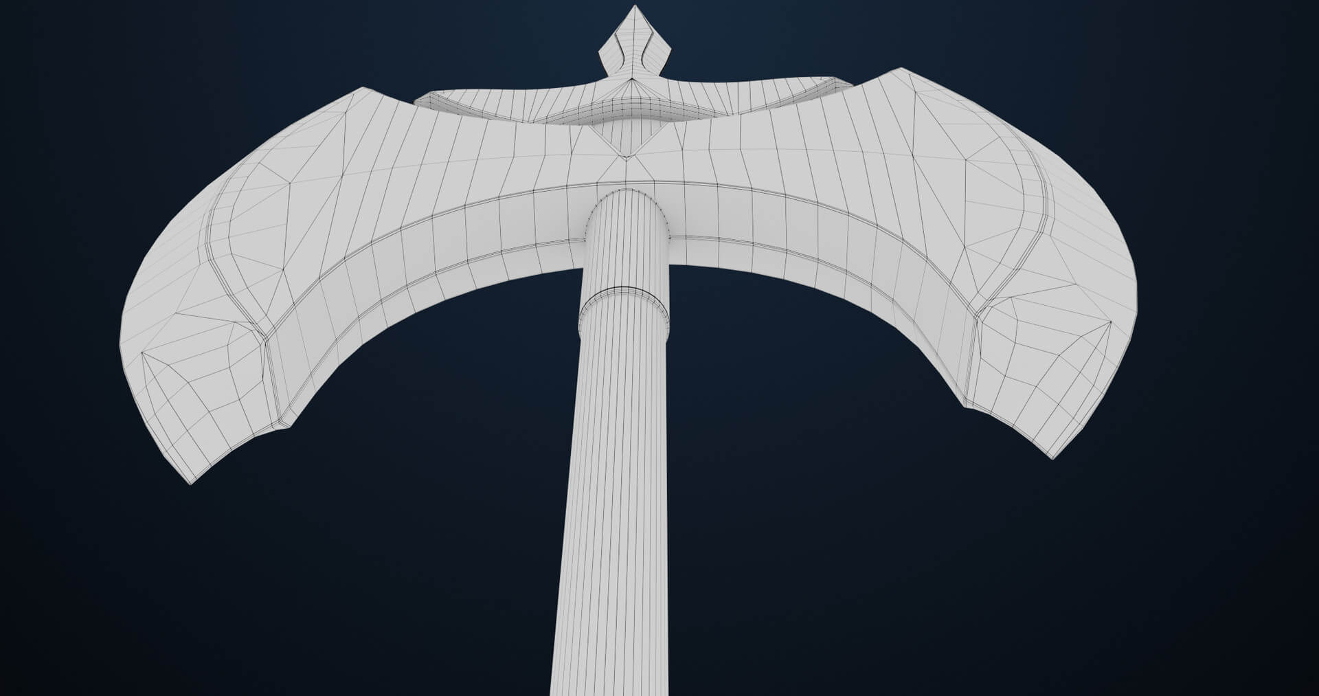 Battle Axe 04 - 3D Model by Eight Vertex