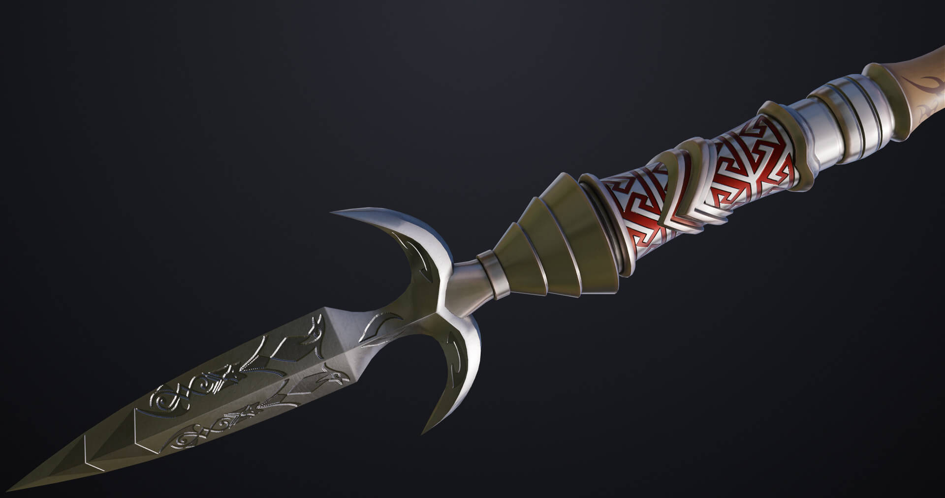 Battle Axe 05 - 3D Model by Eight Vertex
