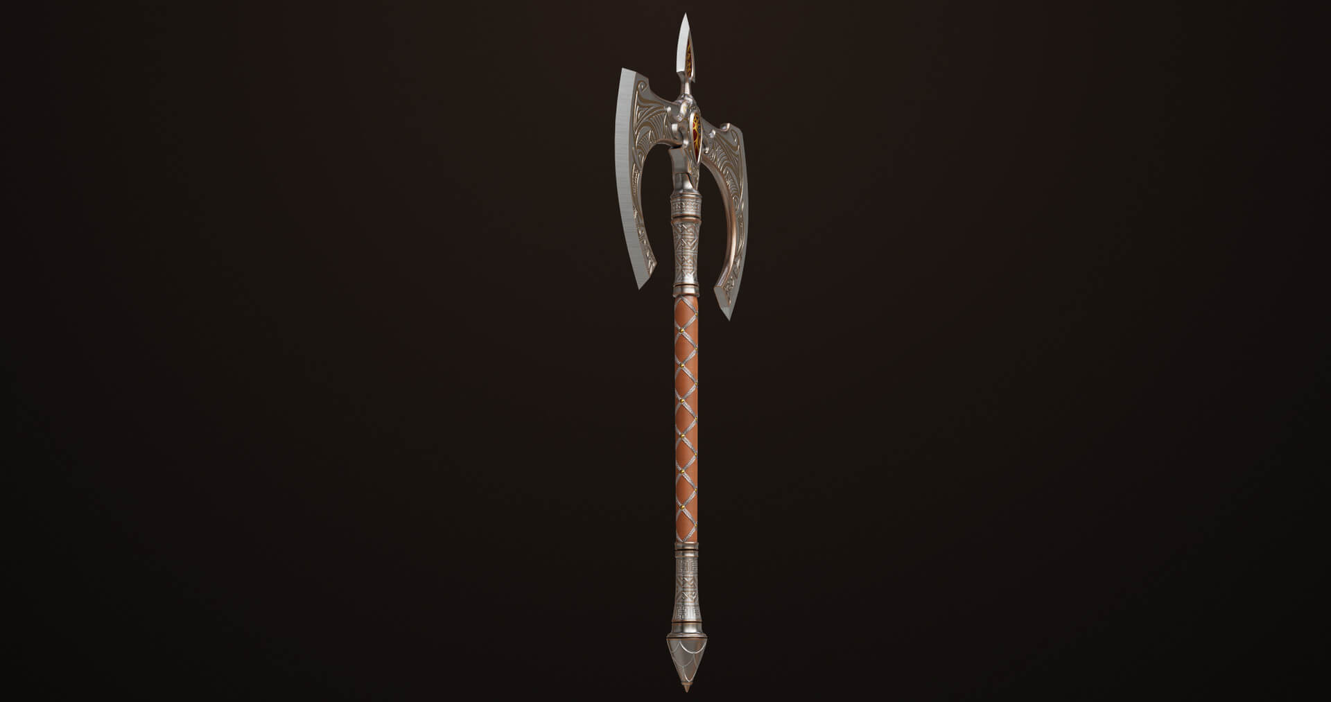 Battle Axe 12 All PBR Unity UE Textures Included - 3D Model by Eight Vertex