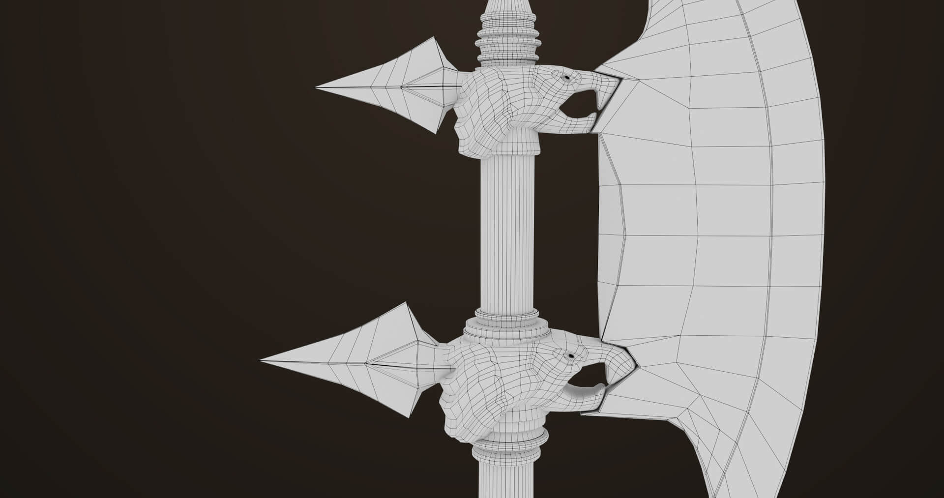 Battle Axe 15 All PBR Unity UE Textures Included - 3D Model by Eight Vertex