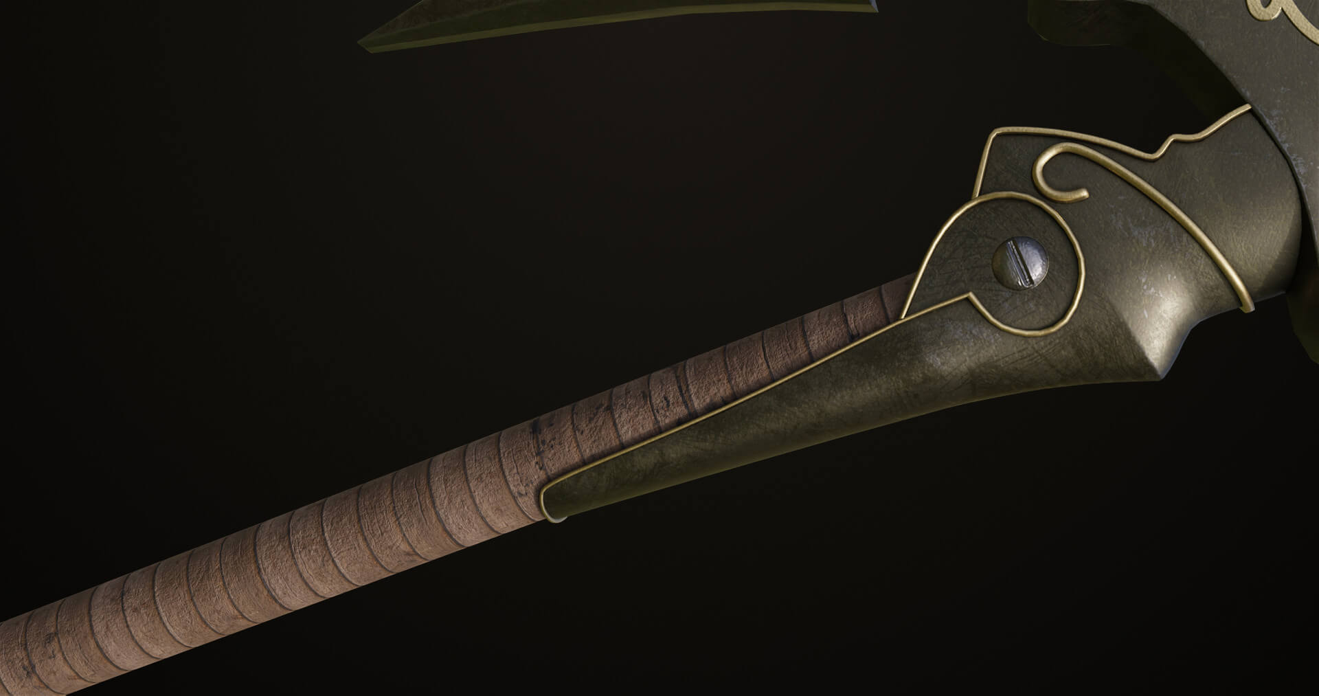 Battle Axe 13 All PBR Unity UE Textures Included - 3D Model by Eight Vertex
