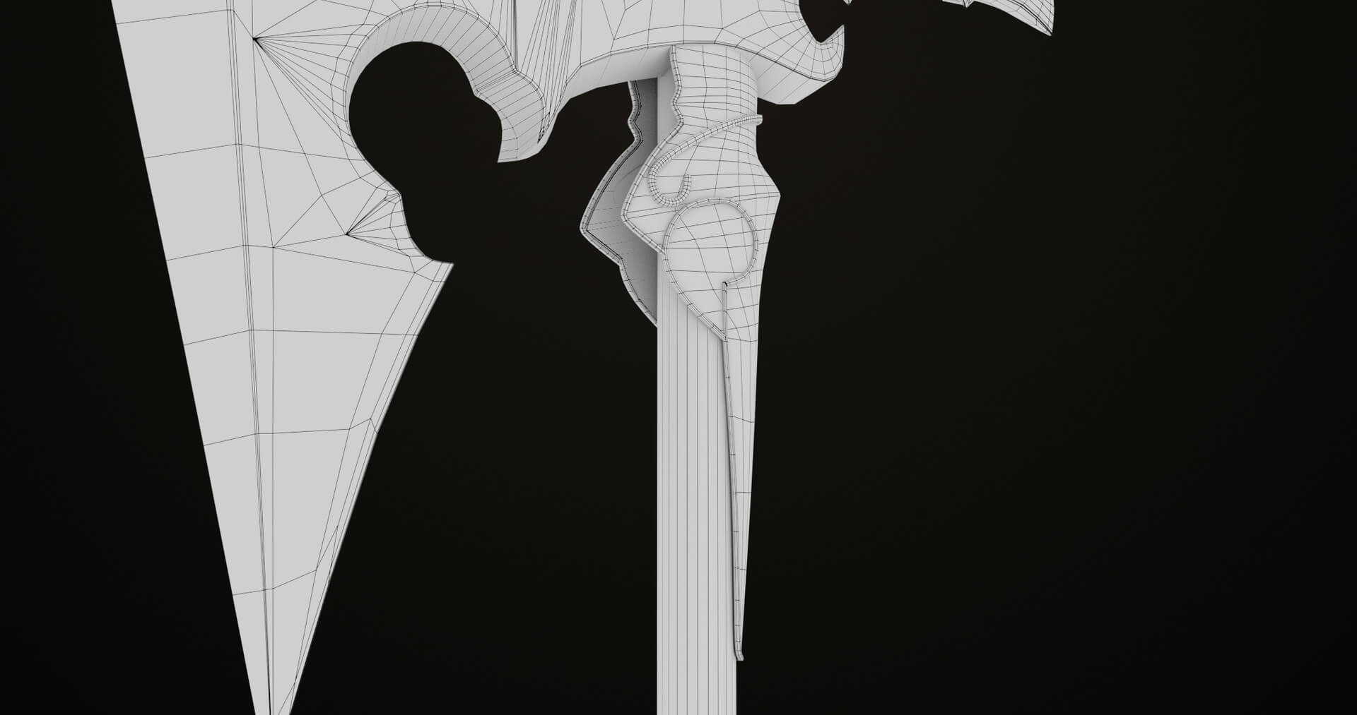 Battle Axe 13 All PBR Unity UE Textures Included - 3D Model by Eight Vertex