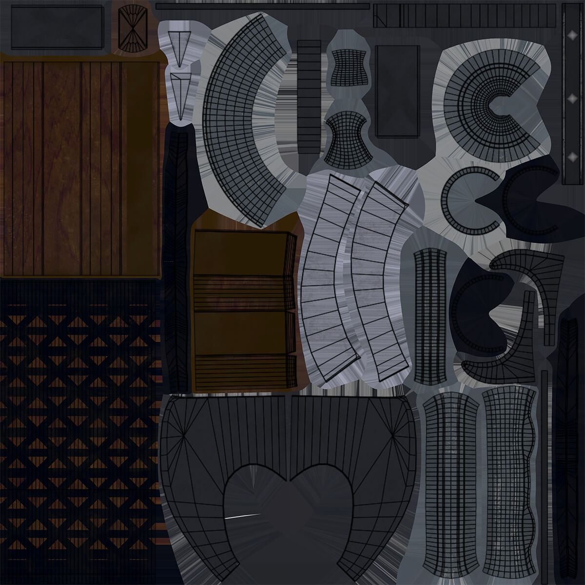 Battle Axe 14 Blue Handle All PBR Unity UE Textures Included - 3D Model ...