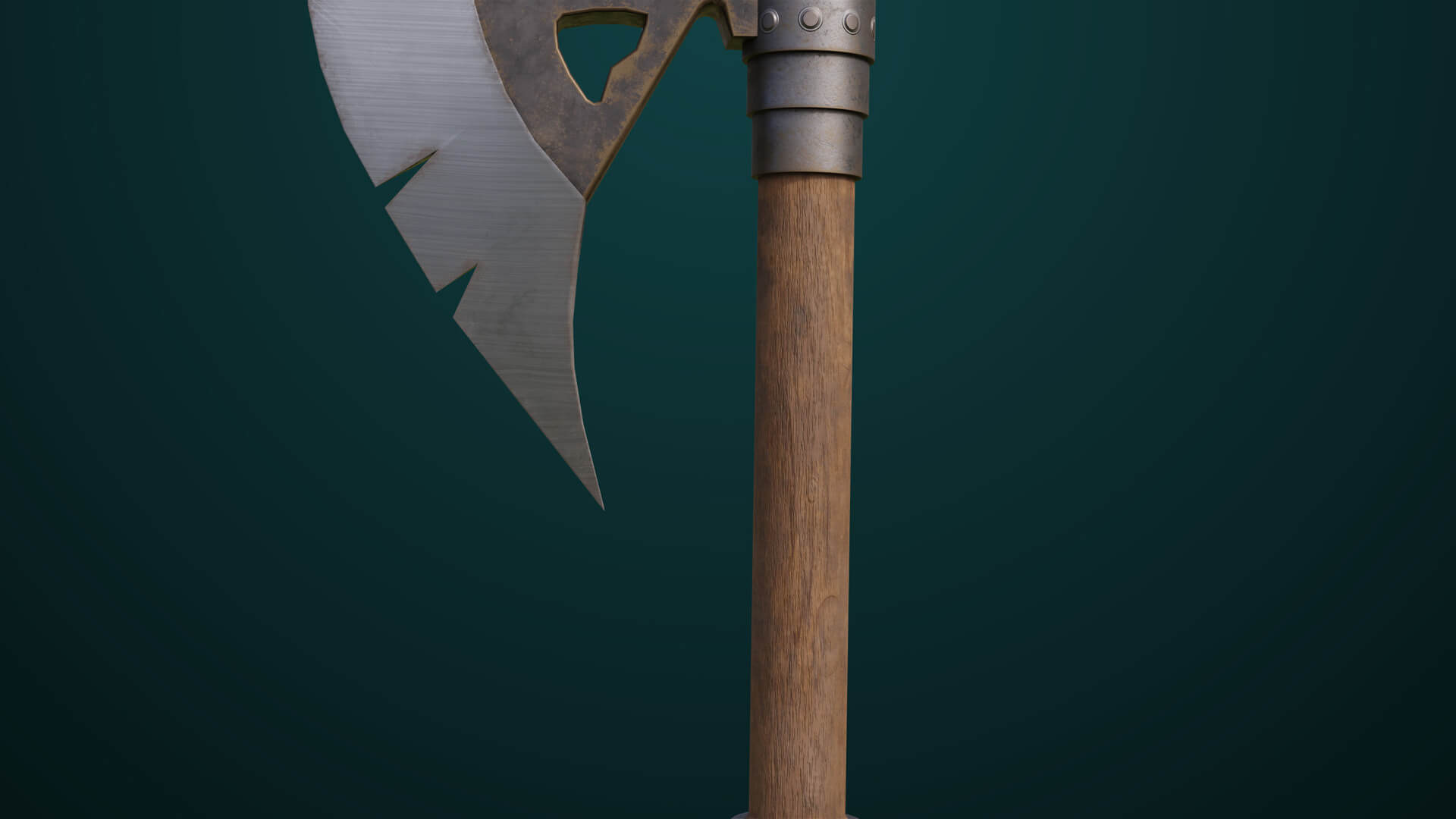 Battle Axe 16 All Pbr Unity Ue Textures Included - 3D Model by Eight Vertex