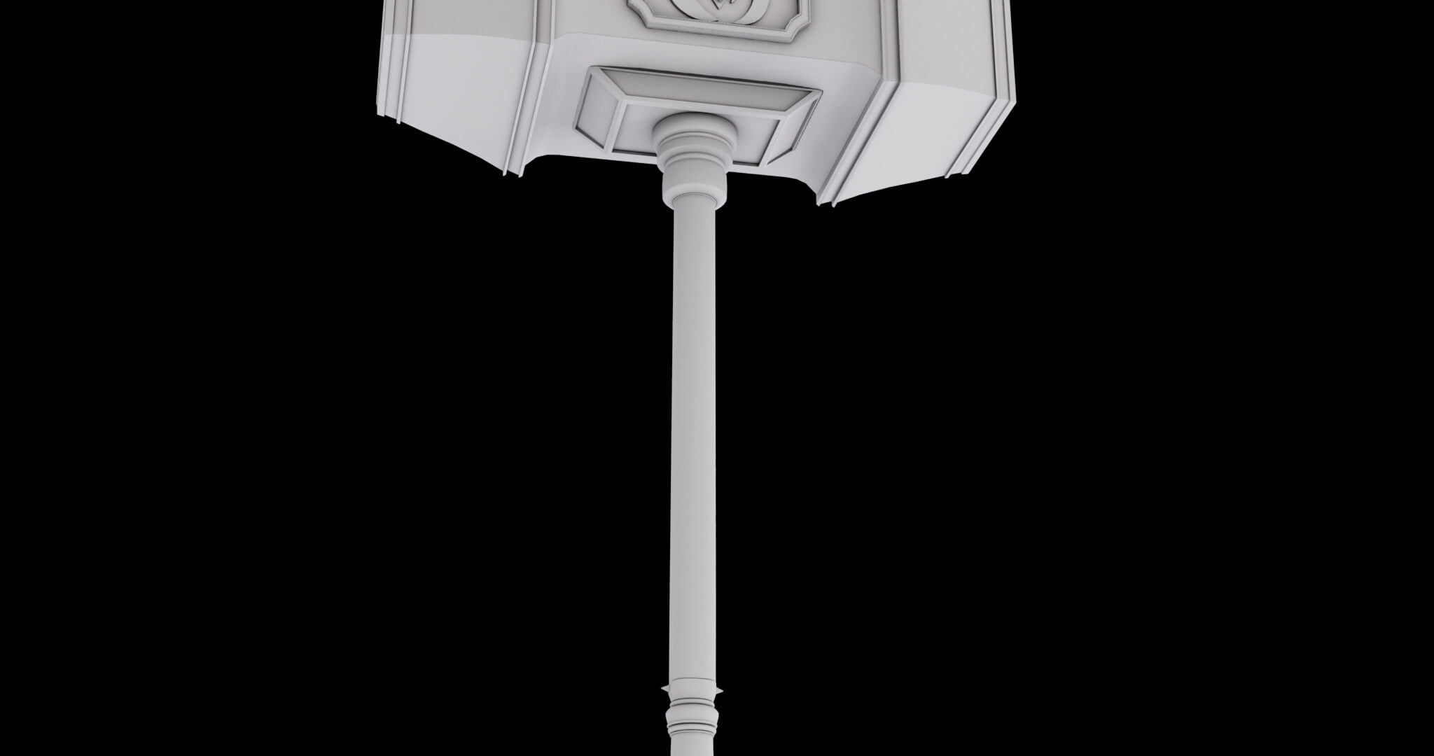 Battle Hammer 02 All PBR Unity UE Textures - 3D Model by Eight Vertex