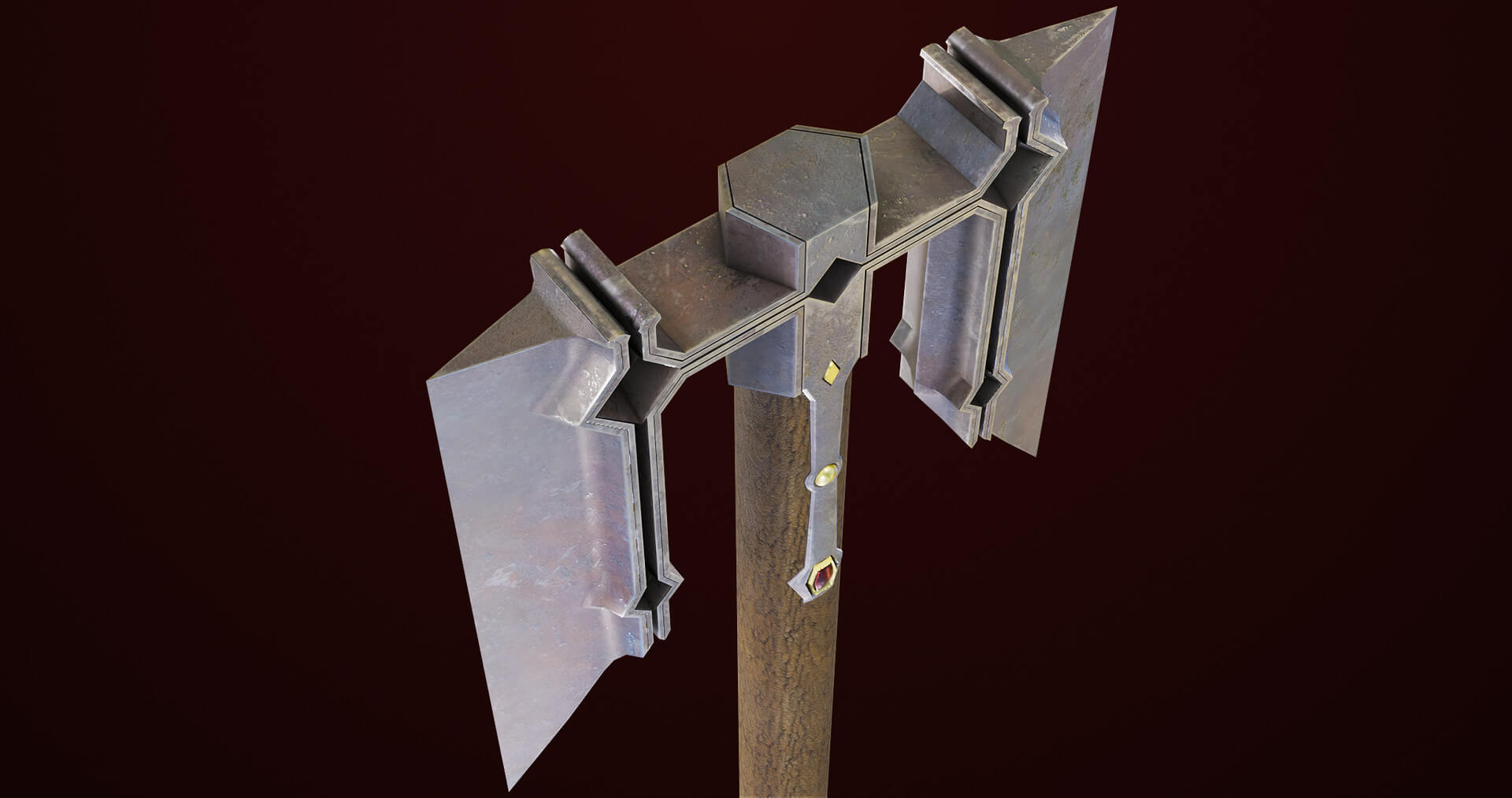 Battle Hammer 08 All PBR Unity UE Textures - 3D Model by Eight Vertex