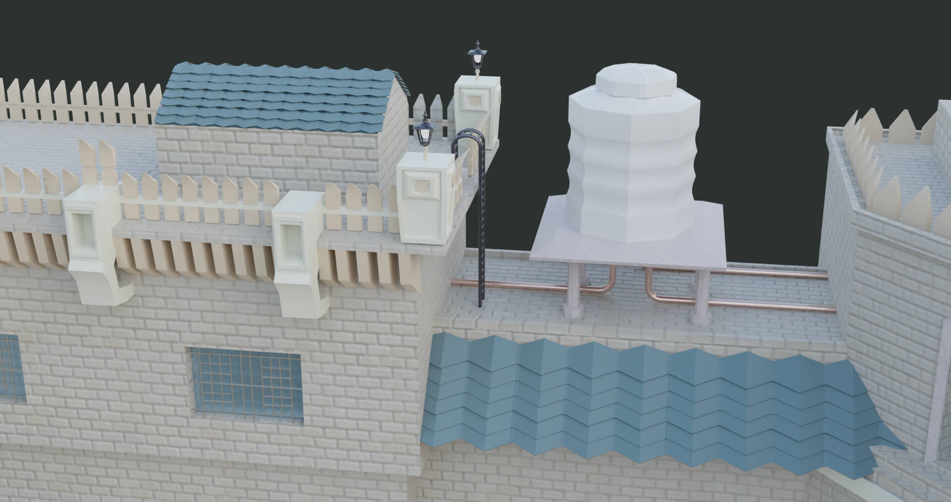 Castle All PBR Unity UE Textures - 3D Model by Eight Vertex