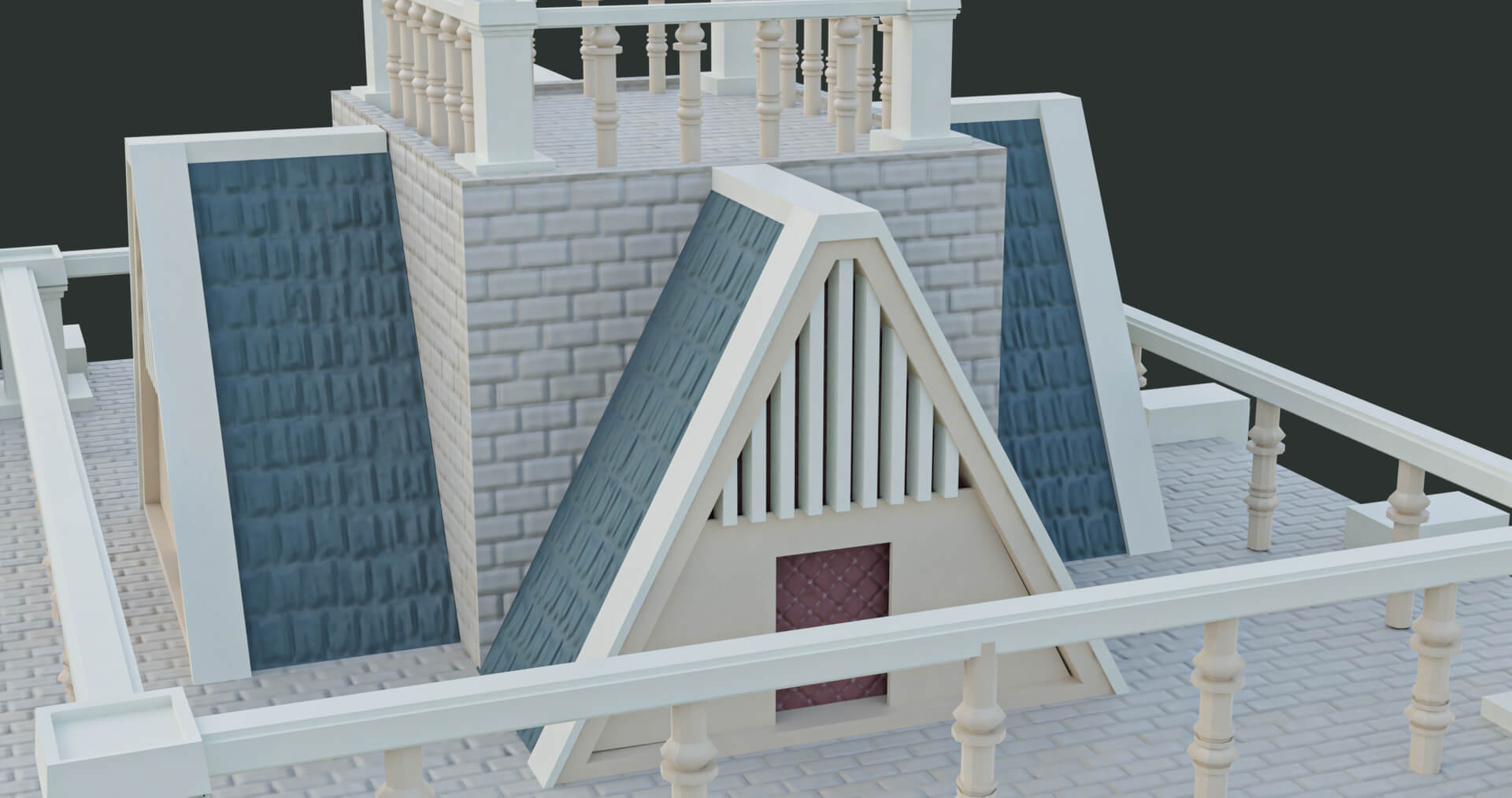 Castle All PBR Unity UE Textures - 3D Model by Eight Vertex