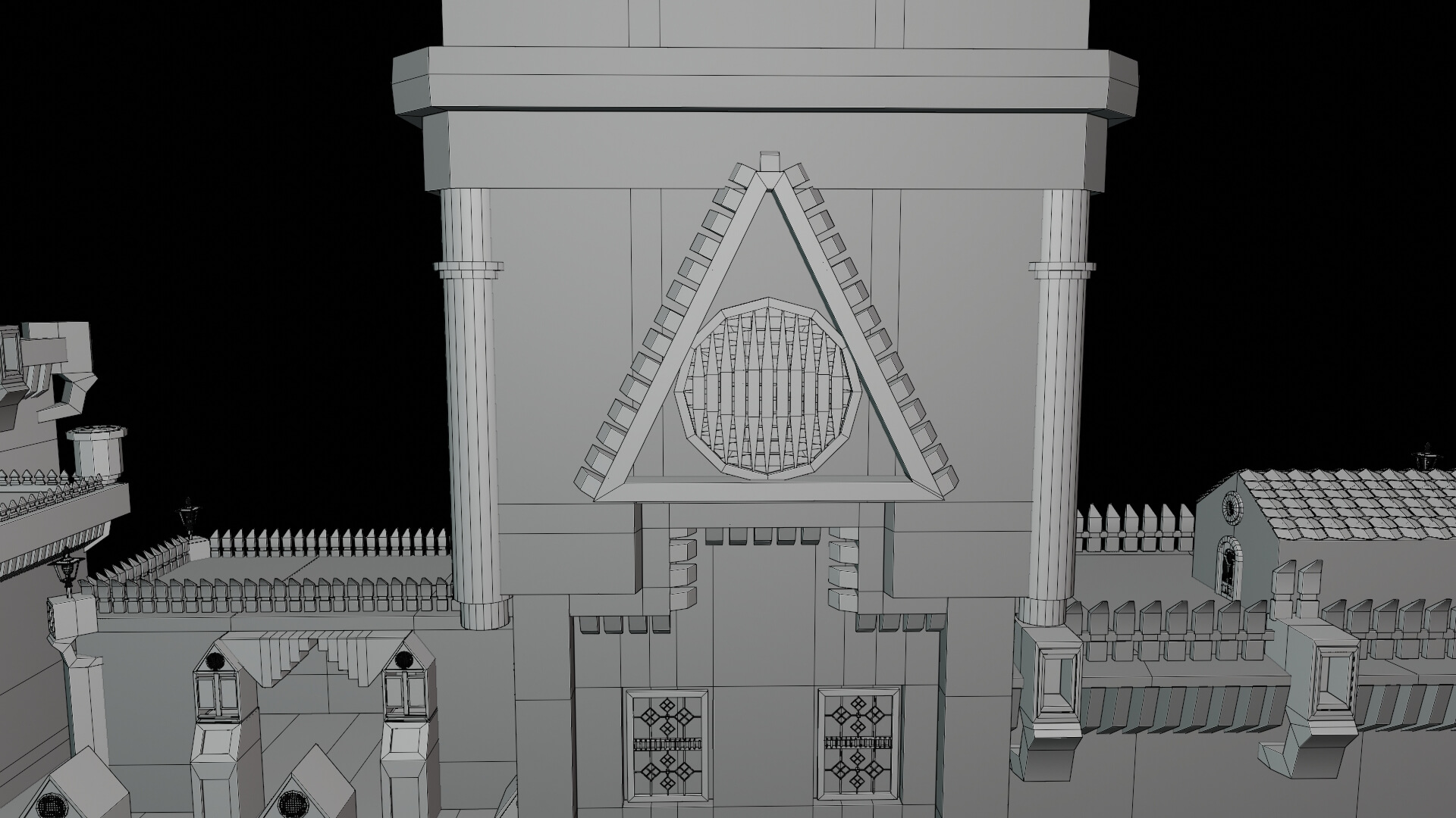 Castle All PBR Unity UE Textures - 3D Model by Eight Vertex