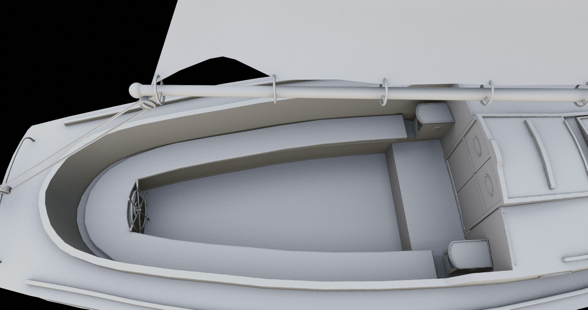 Catboat All PBR Textures Included - 3D Model by Eight Vertex