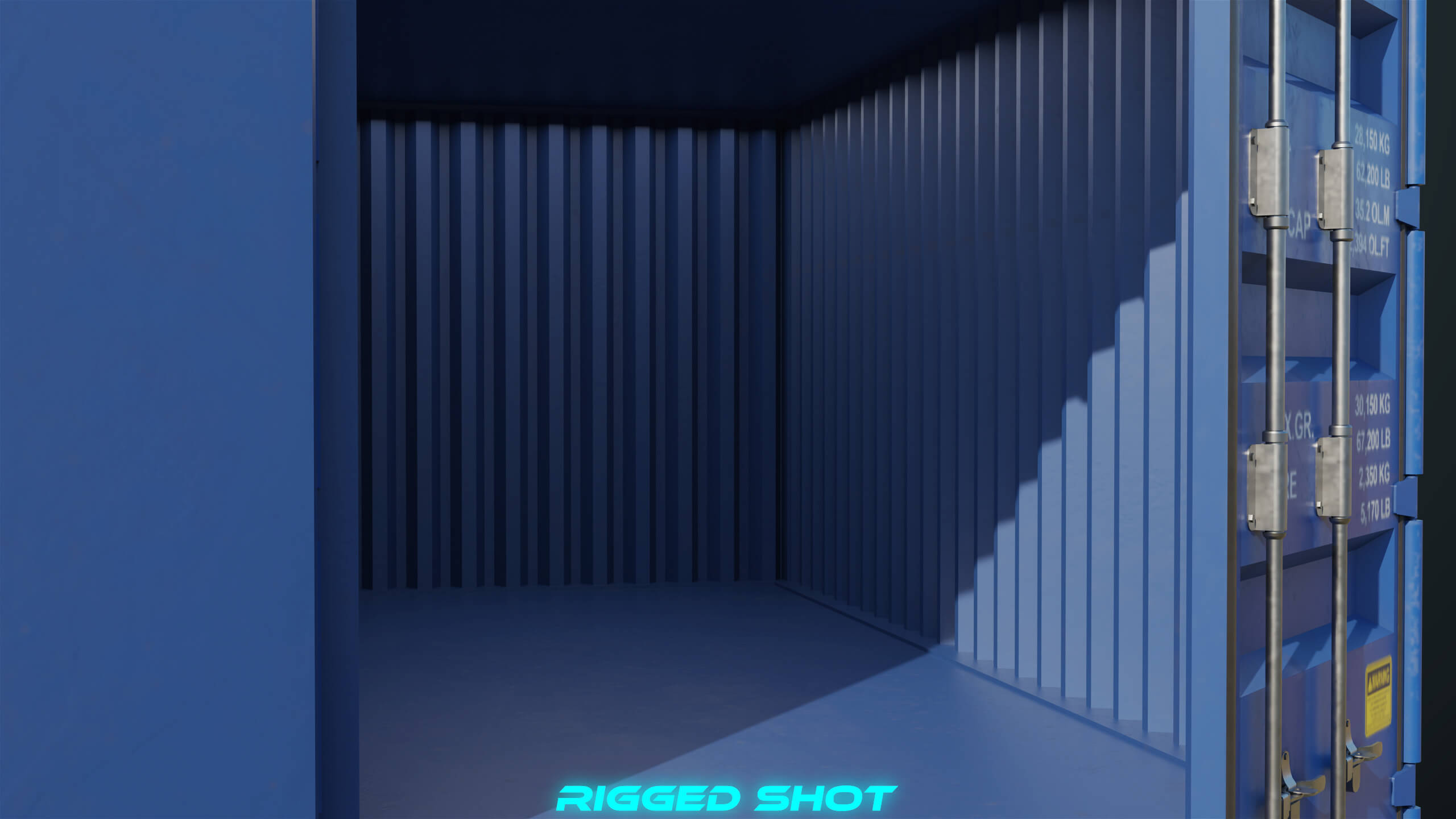 Container Carrier Trailer 02 All PBR Unity UE Textures - 3D Model by ...