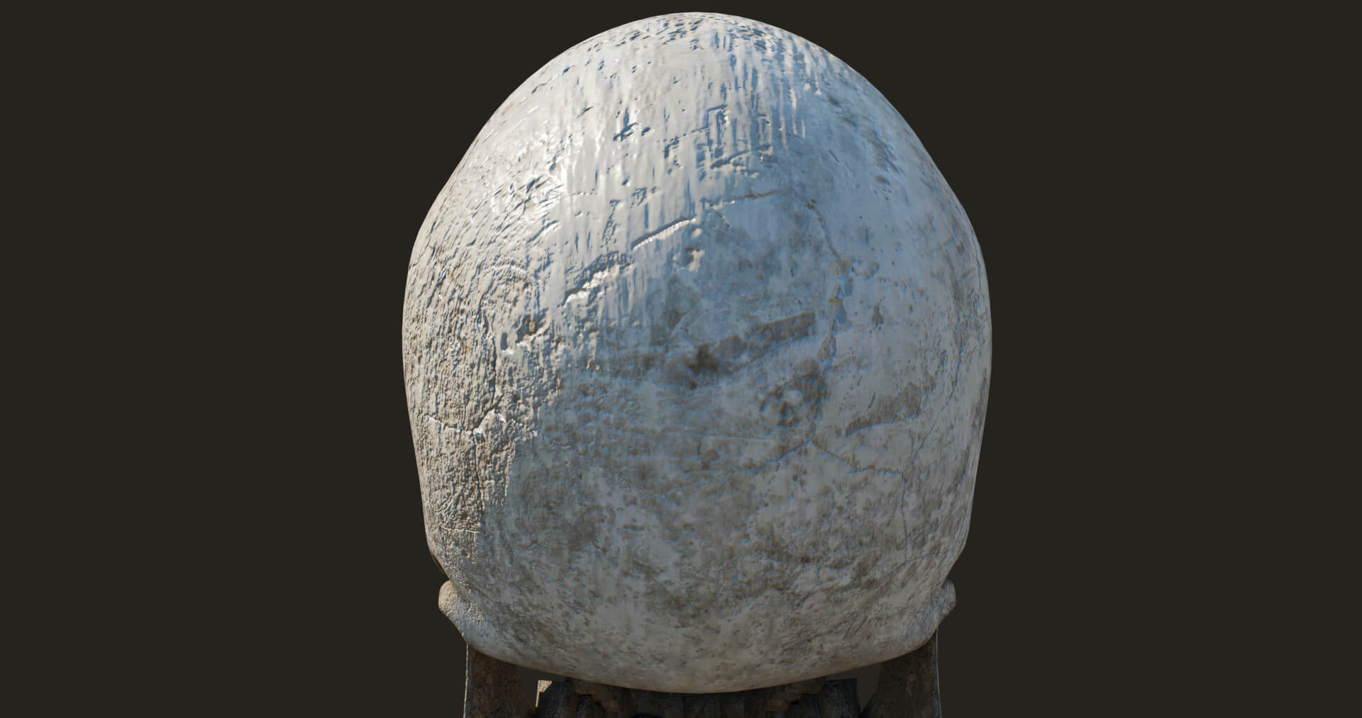 Crack Skull PBR - 3D Model by Eight Vertex