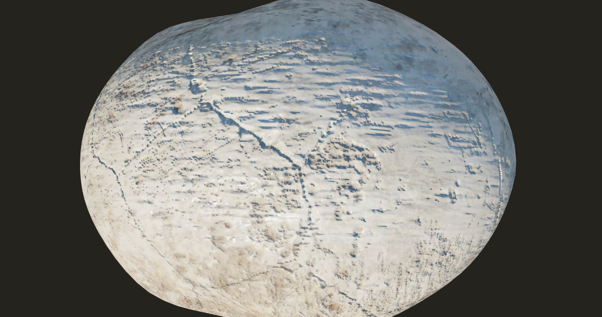 Crack Skull PBR - 3D Model by Eight Vertex