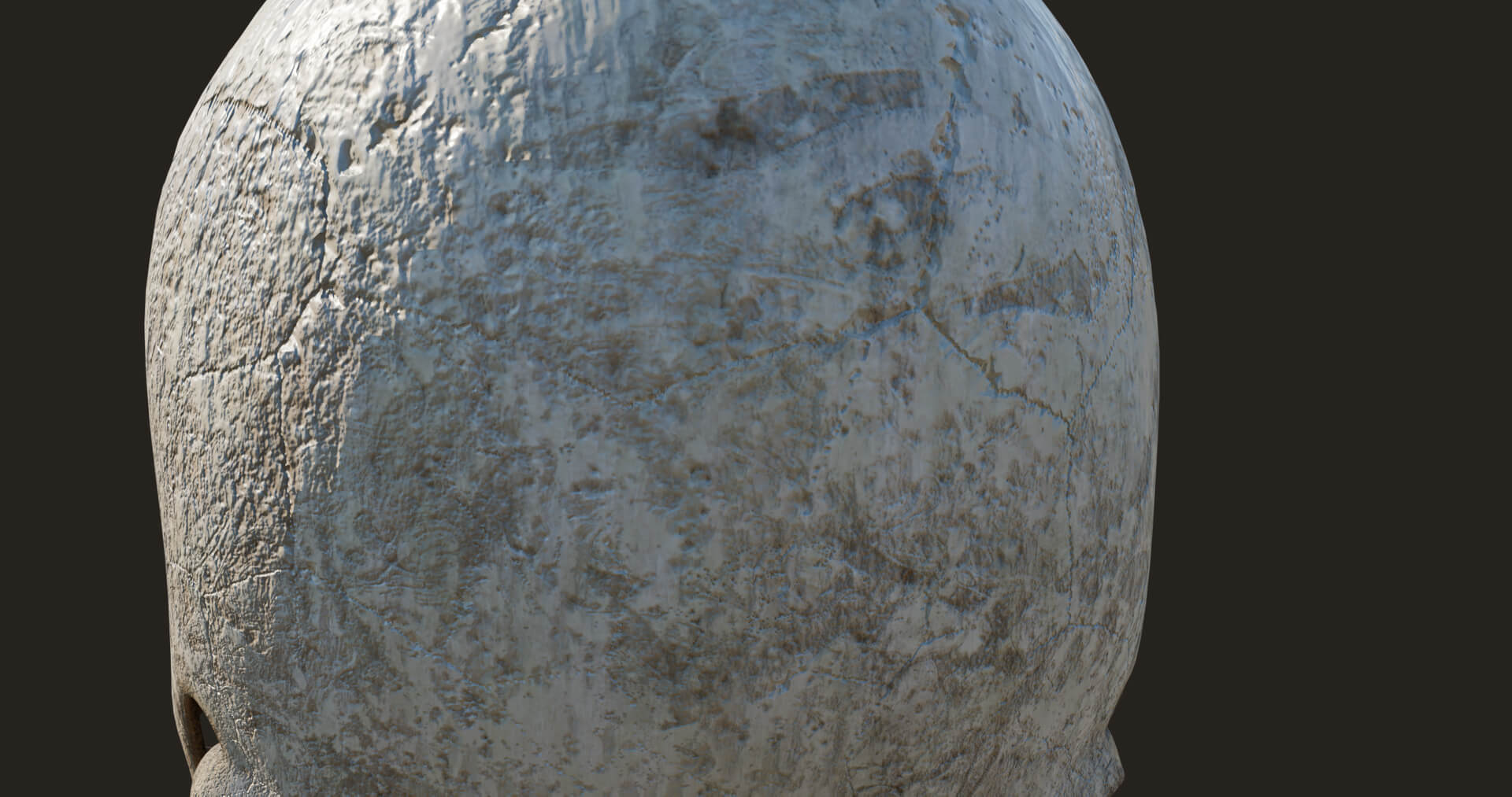 Crack Skull PBR - 3D Model by Eight Vertex