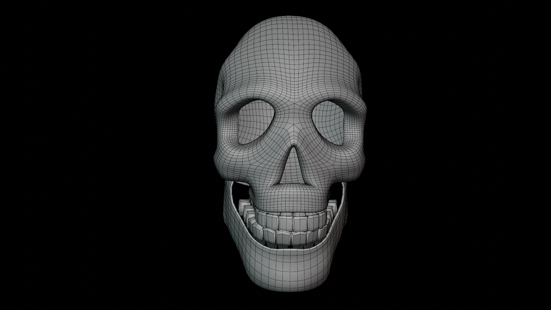 Crack Skull PBR - 3D Model by Eight Vertex