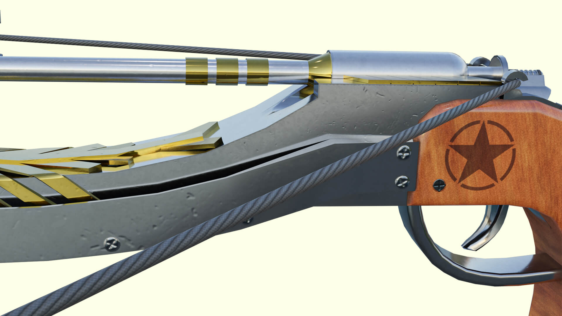 Crossbow Gun - Arrow Shooter 3D Model by Eight Vertex