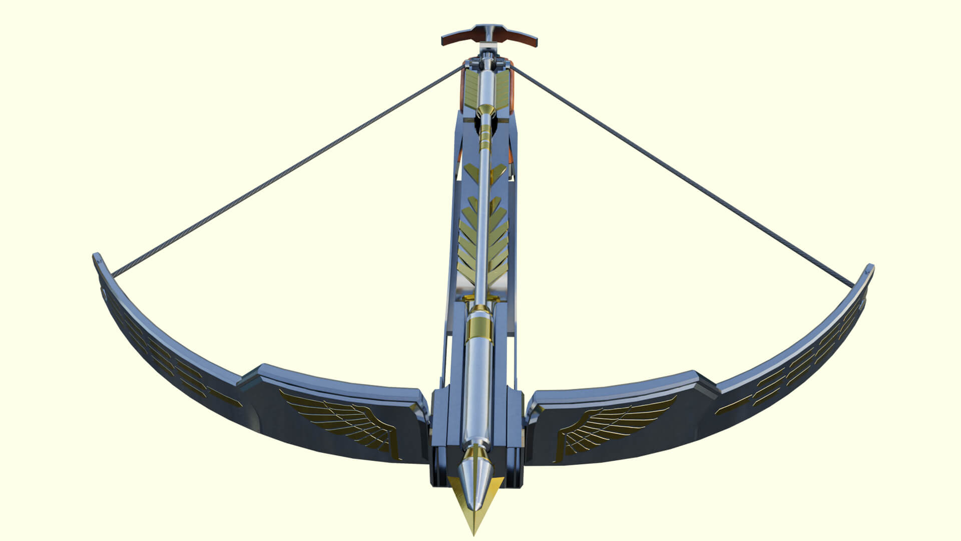 Crossbow Gun - Arrow Shooter 3D Model by Eight Vertex