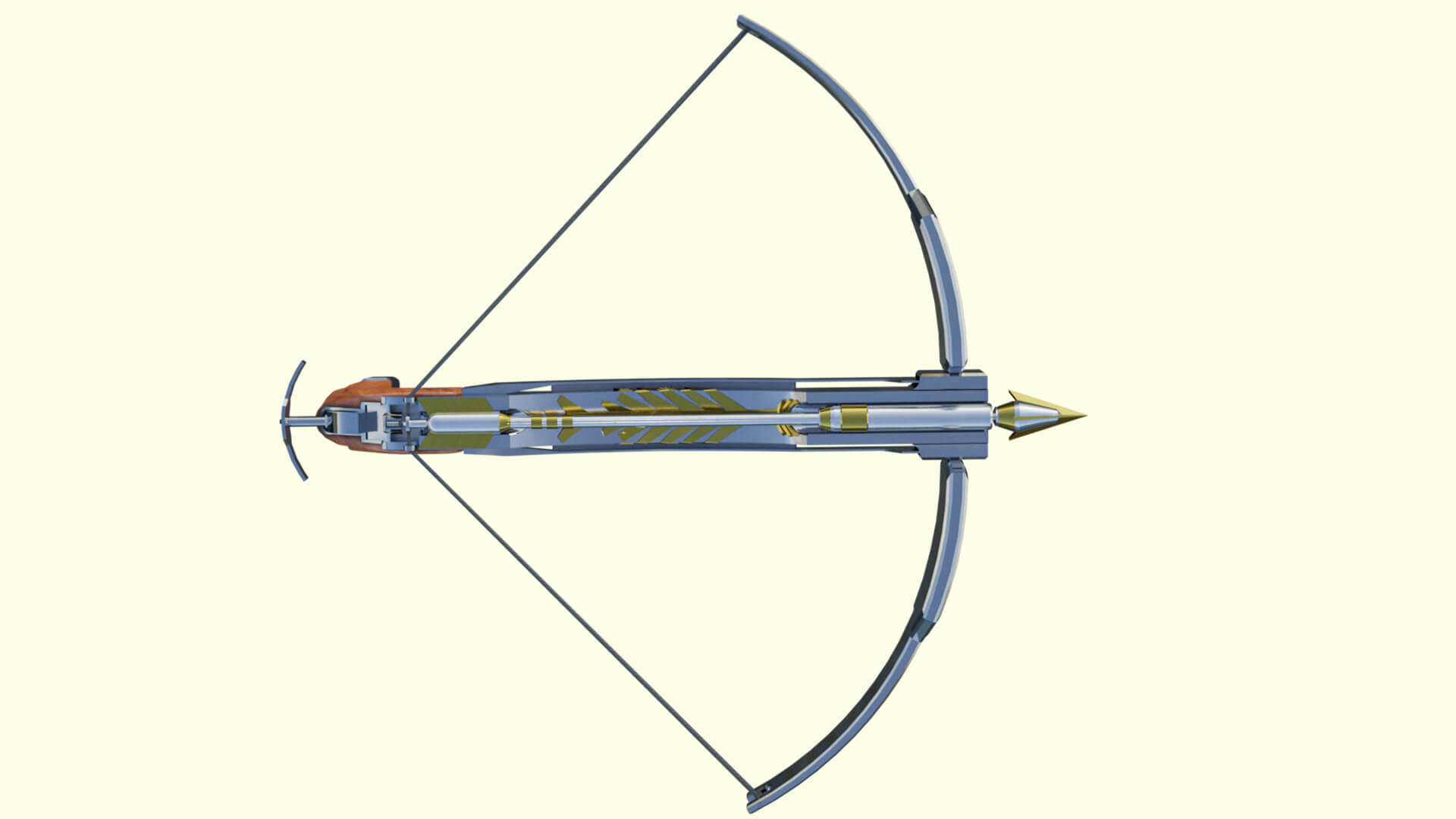 Crossbow Gun - Arrow Shooter 3D Model by Eight Vertex