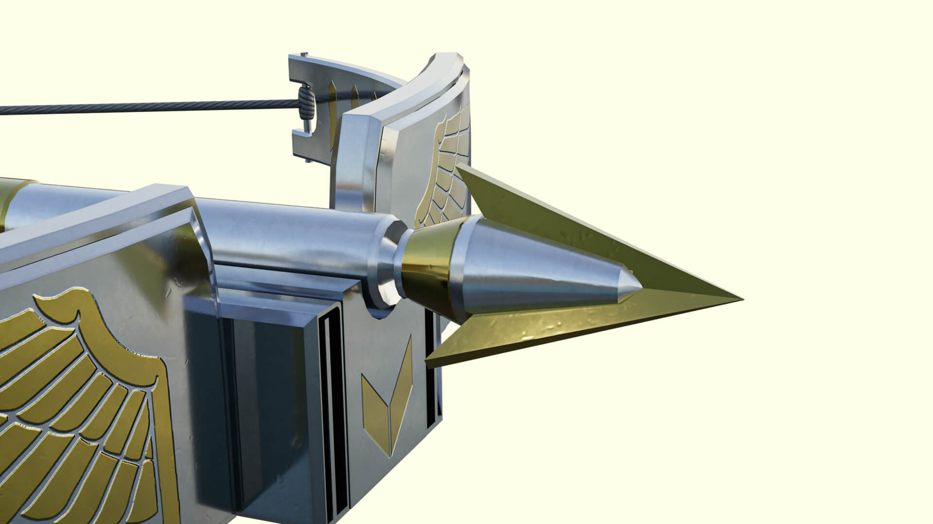 Crossbow Gun - Arrow Shooter 3D Model by Eight Vertex