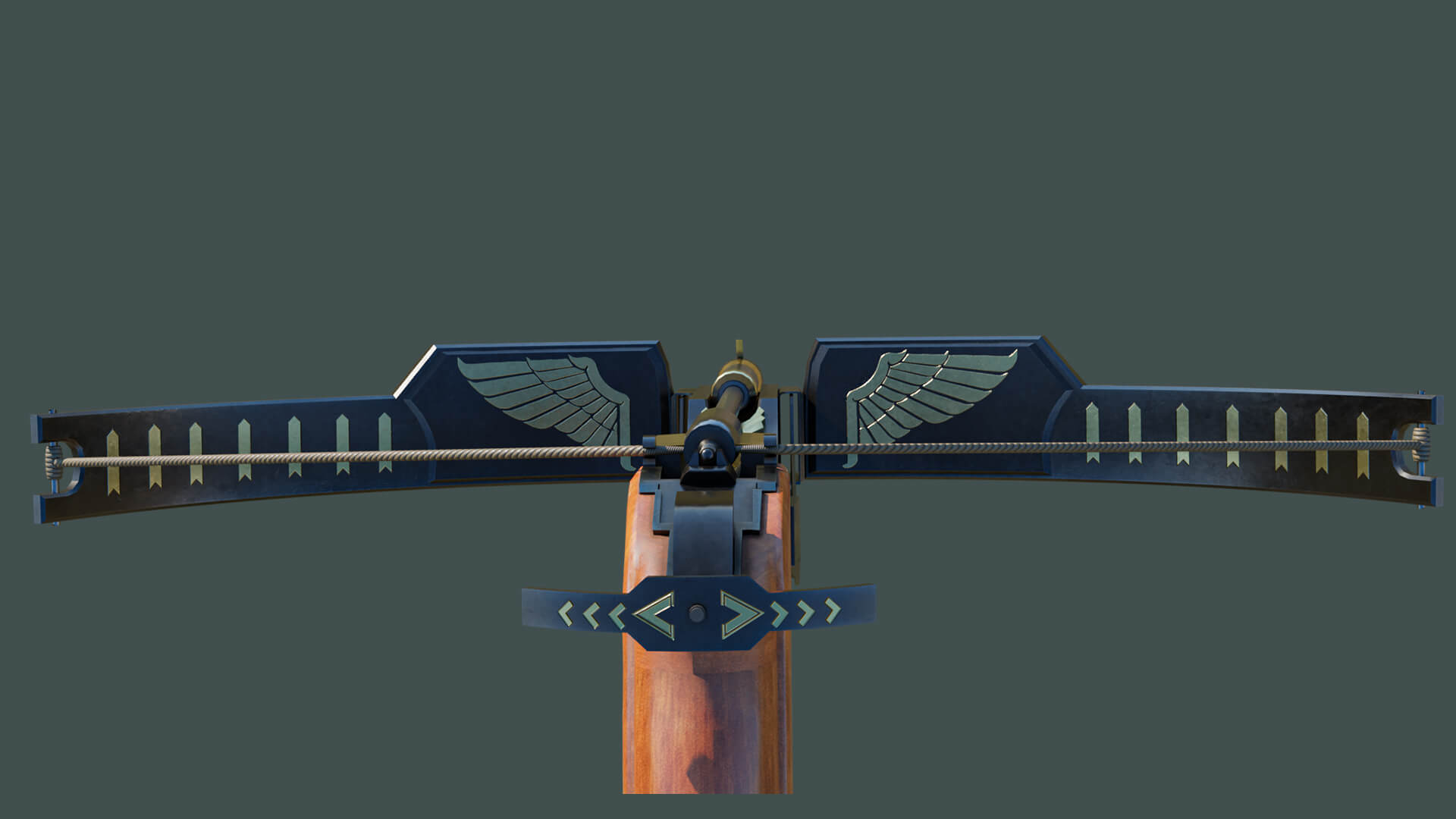 Crossbow Gun Arrow Shooter All PBR Unity UE Textures - 3D Model by ...