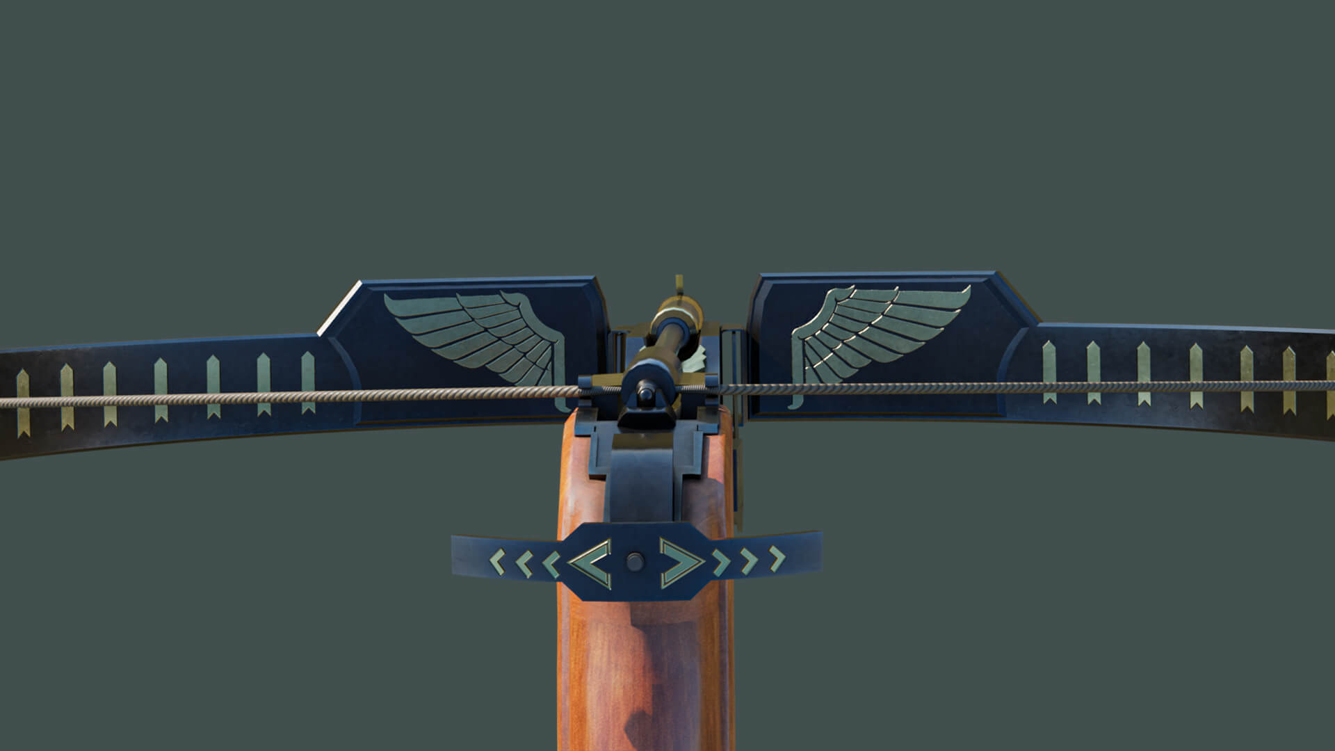 Crossbow Gun Arrow Shooter All PBR Unity UE Textures - 3D Model by ...