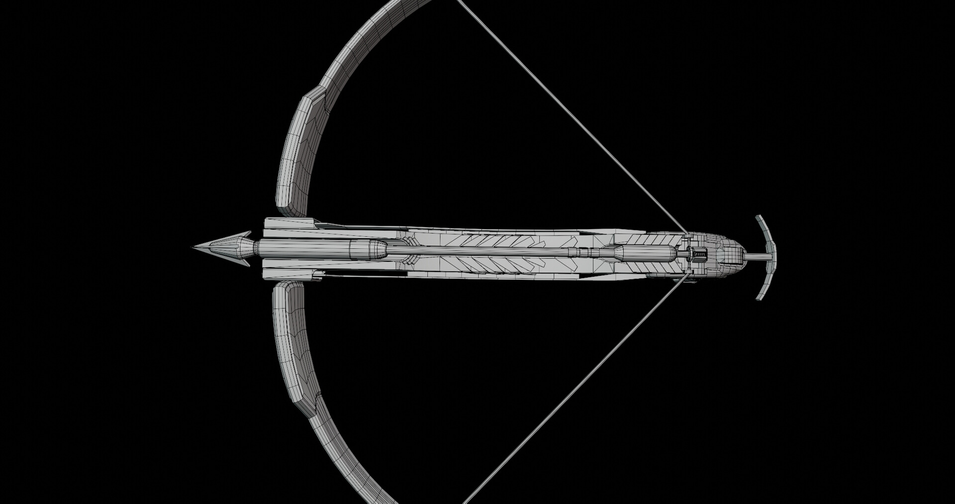 Crossbow Gun Arrow Shooter All PBR Unity UE Textures - 3D Model by ...