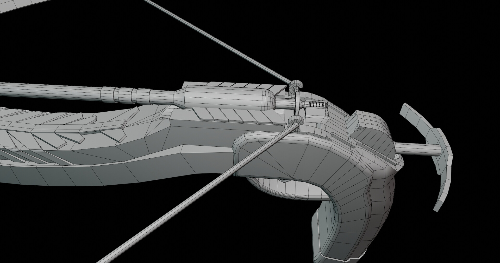 Crossbow Gun Arrow Shooter All PBR Unity UE Textures - 3D Model by ...