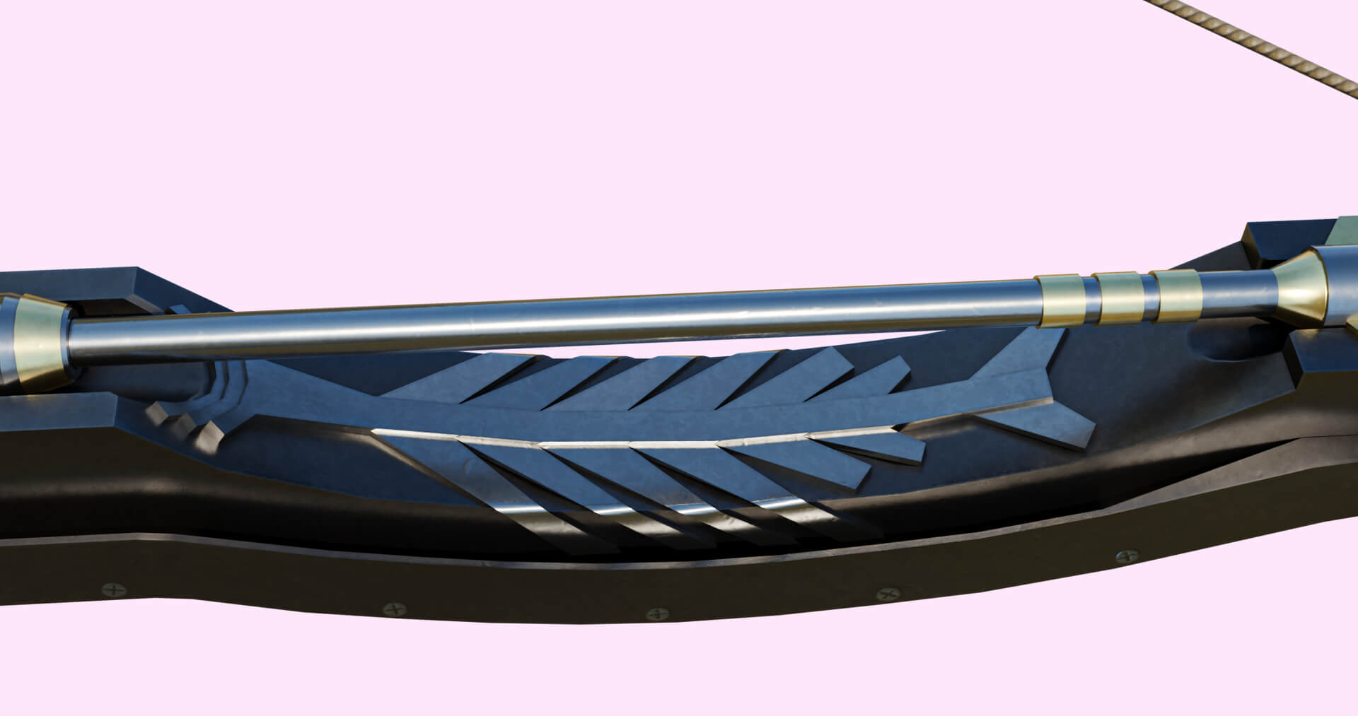 Crossbow Gun Game Ready PBR - 3D Model by Eight Vertex