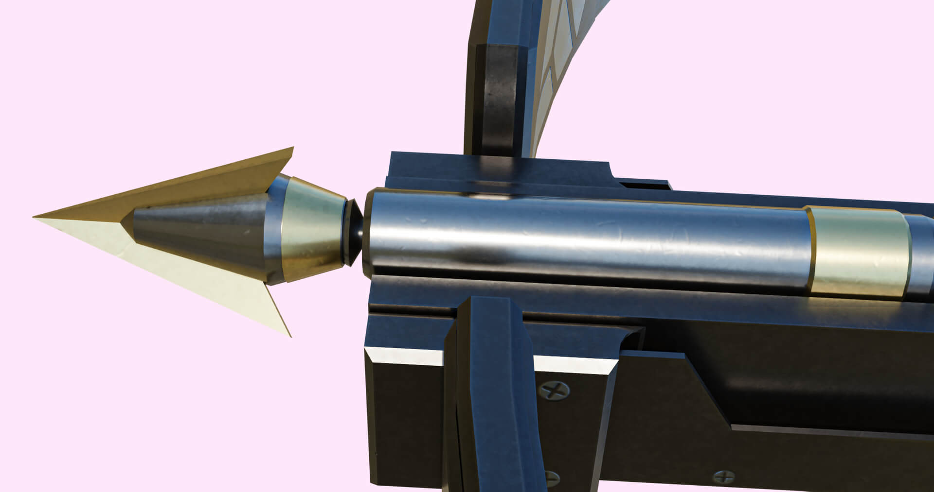 Crossbow Gun Game Ready PBR - 3D Model by Eight Vertex