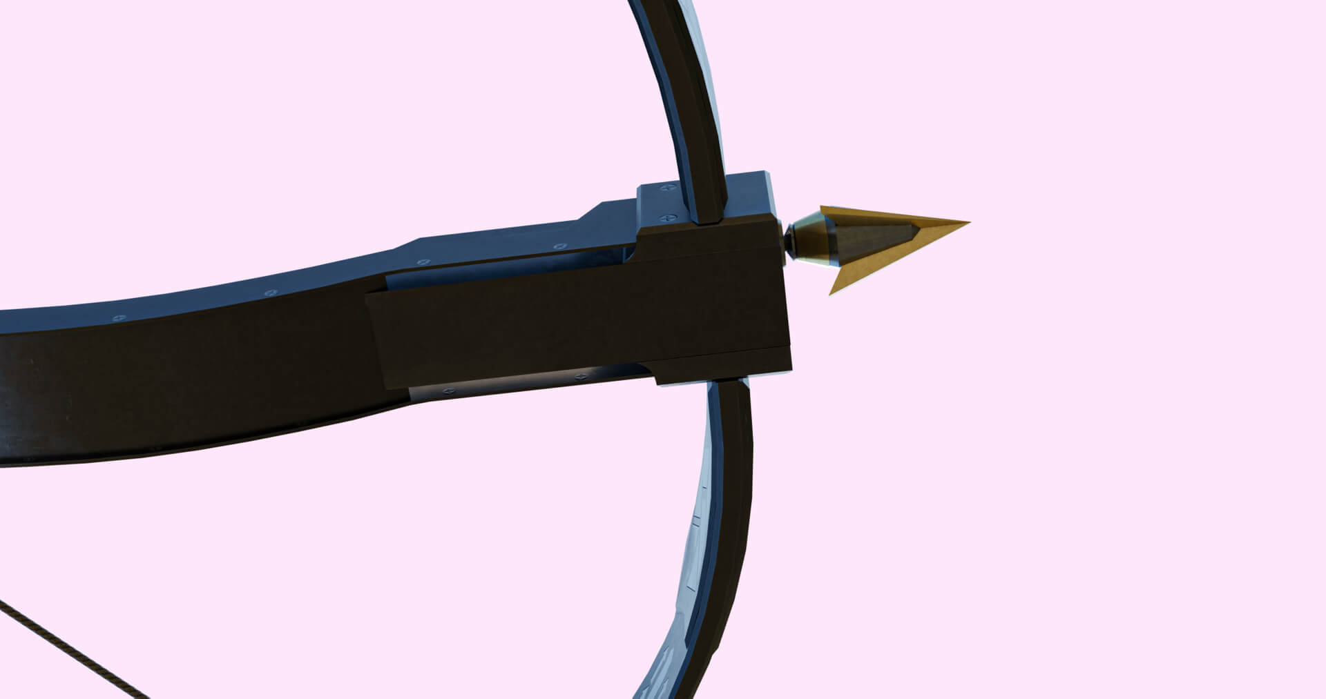 Crossbow Gun Game Ready PBR - 3D Model by Eight Vertex