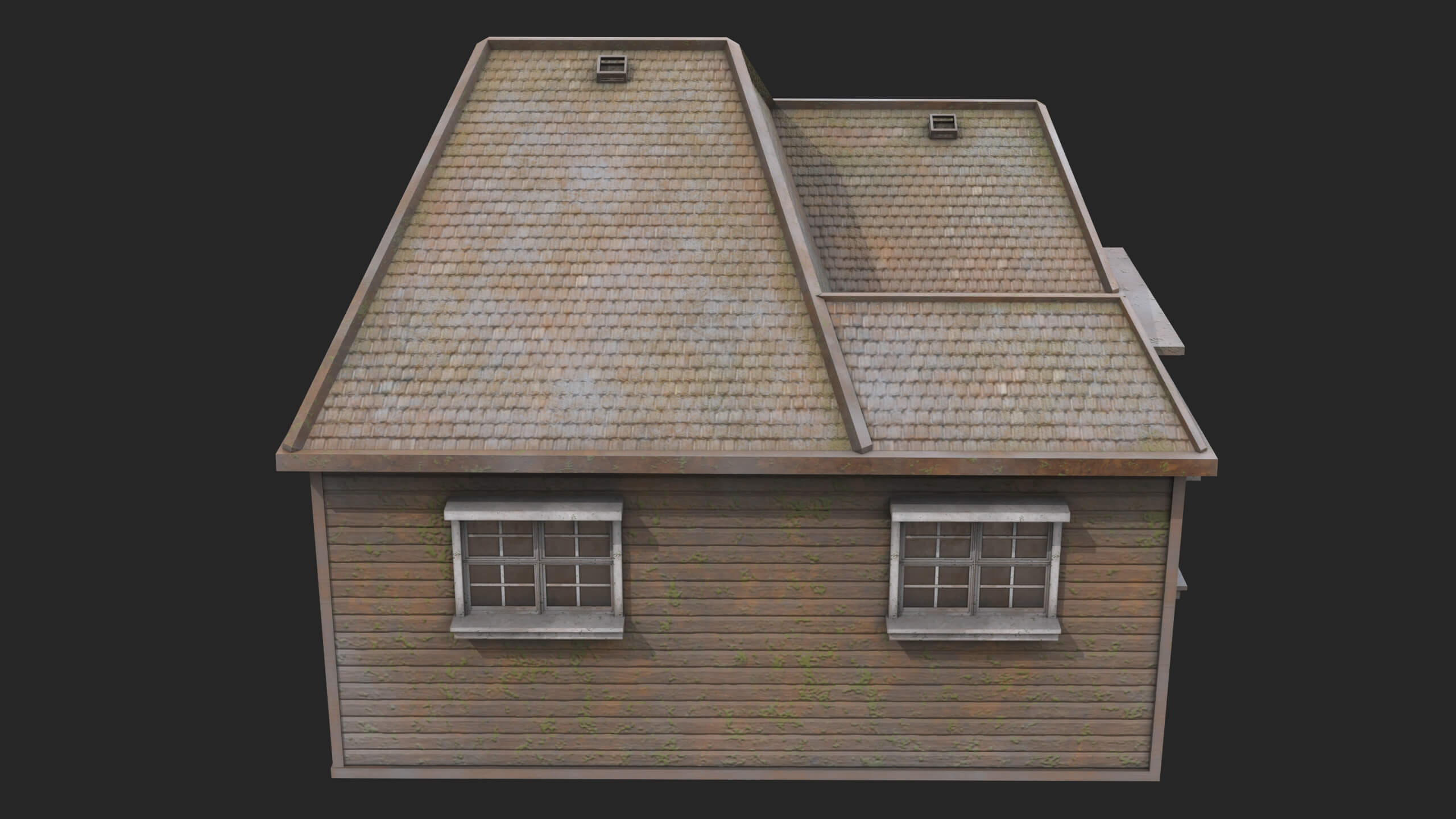 Old Dusty House 02 All PBR Unity UE Textures - 3D Model by Eight Vertex