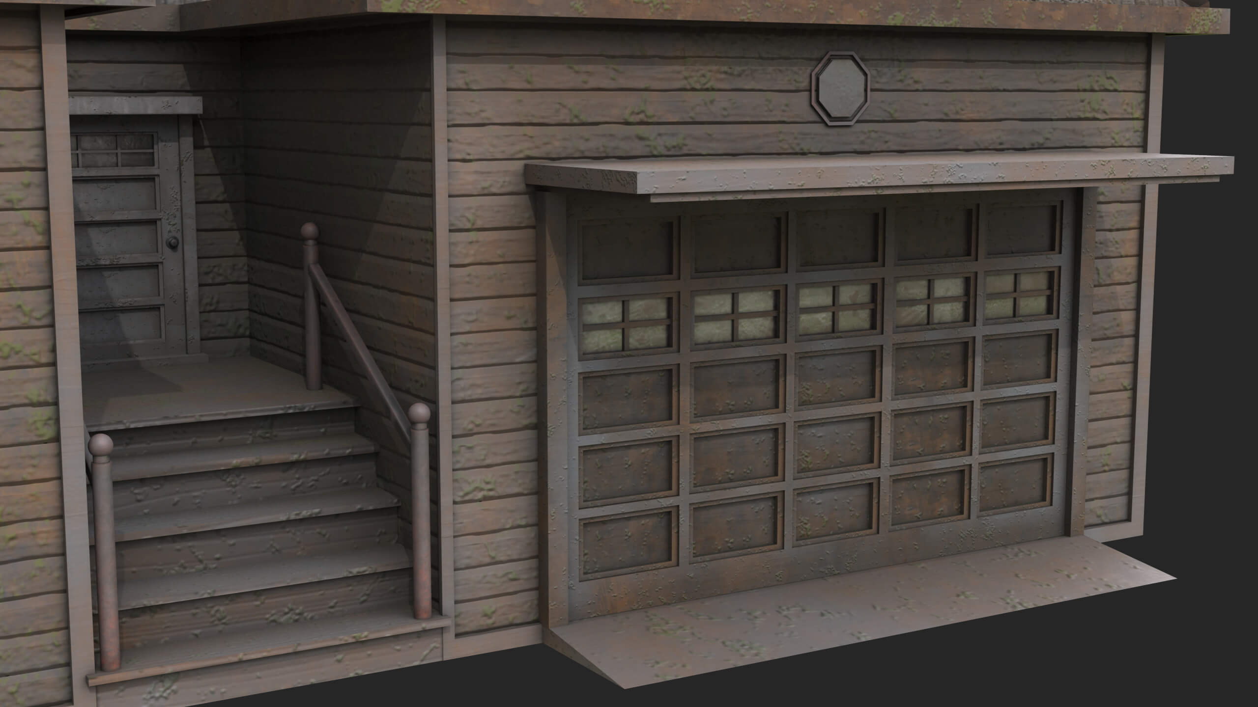 Old Dusty House 02 All PBR Unity UE Textures - 3D Model by Eight Vertex