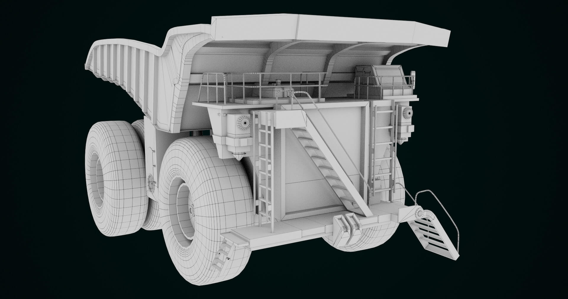 Dirty Mining Truck 01 - 3D Model by Eight Vertex