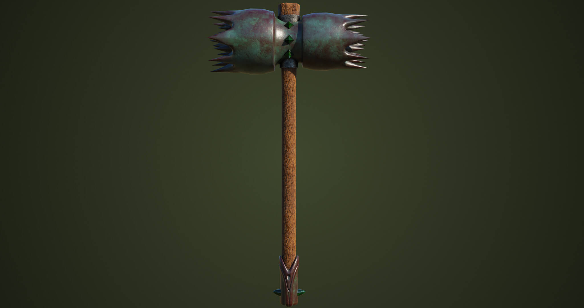 Dragon Skin Hammer All PBR Unity UE Textures - 3D Model by Eight Vertex