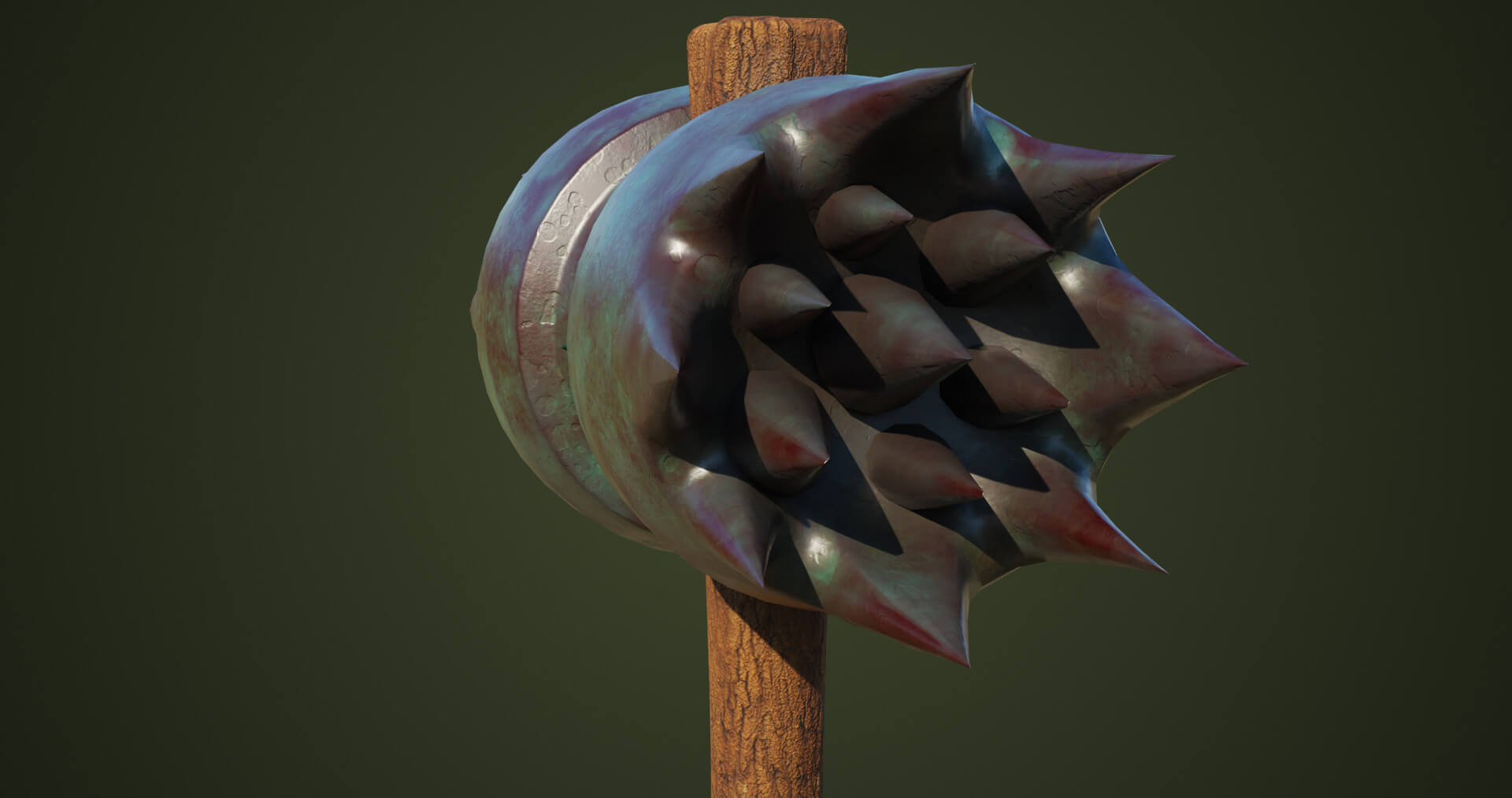Dragon Skin Hammer All PBR Unity UE Textures - 3D Model by Eight Vertex