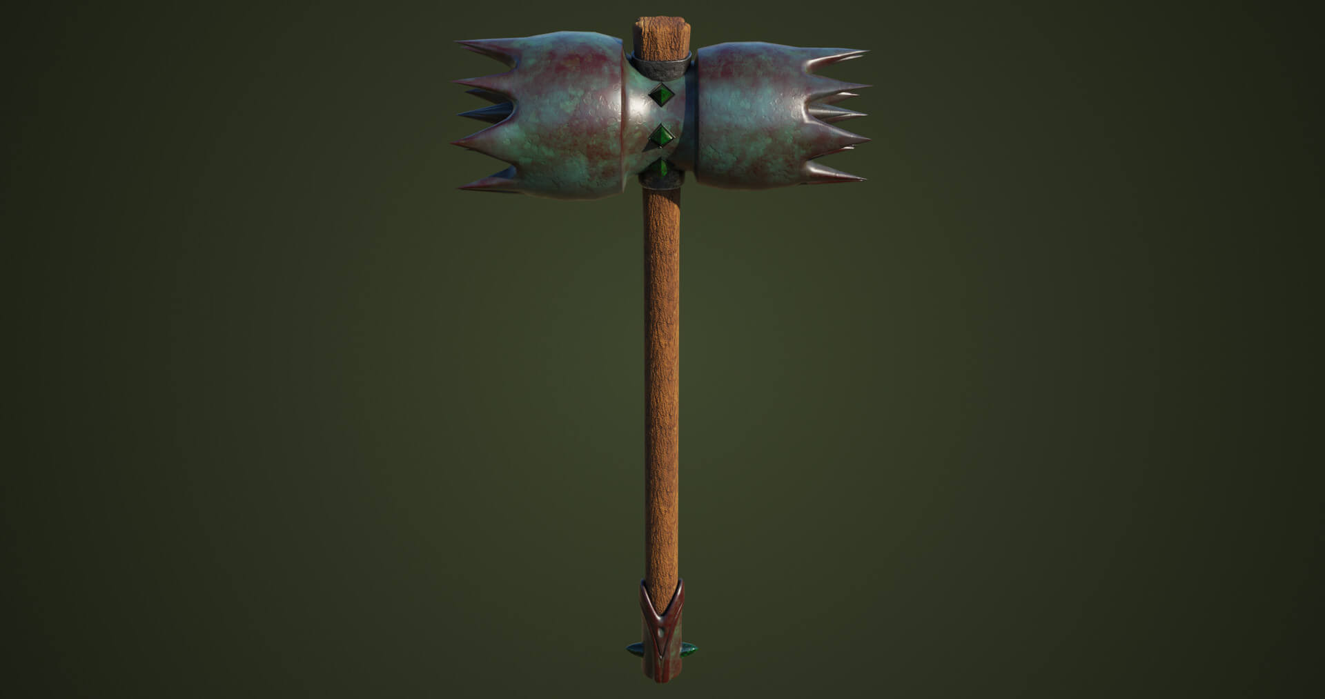 Dragon Skin Hammer All PBR Unity UE Textures - 3D Model by Eight Vertex