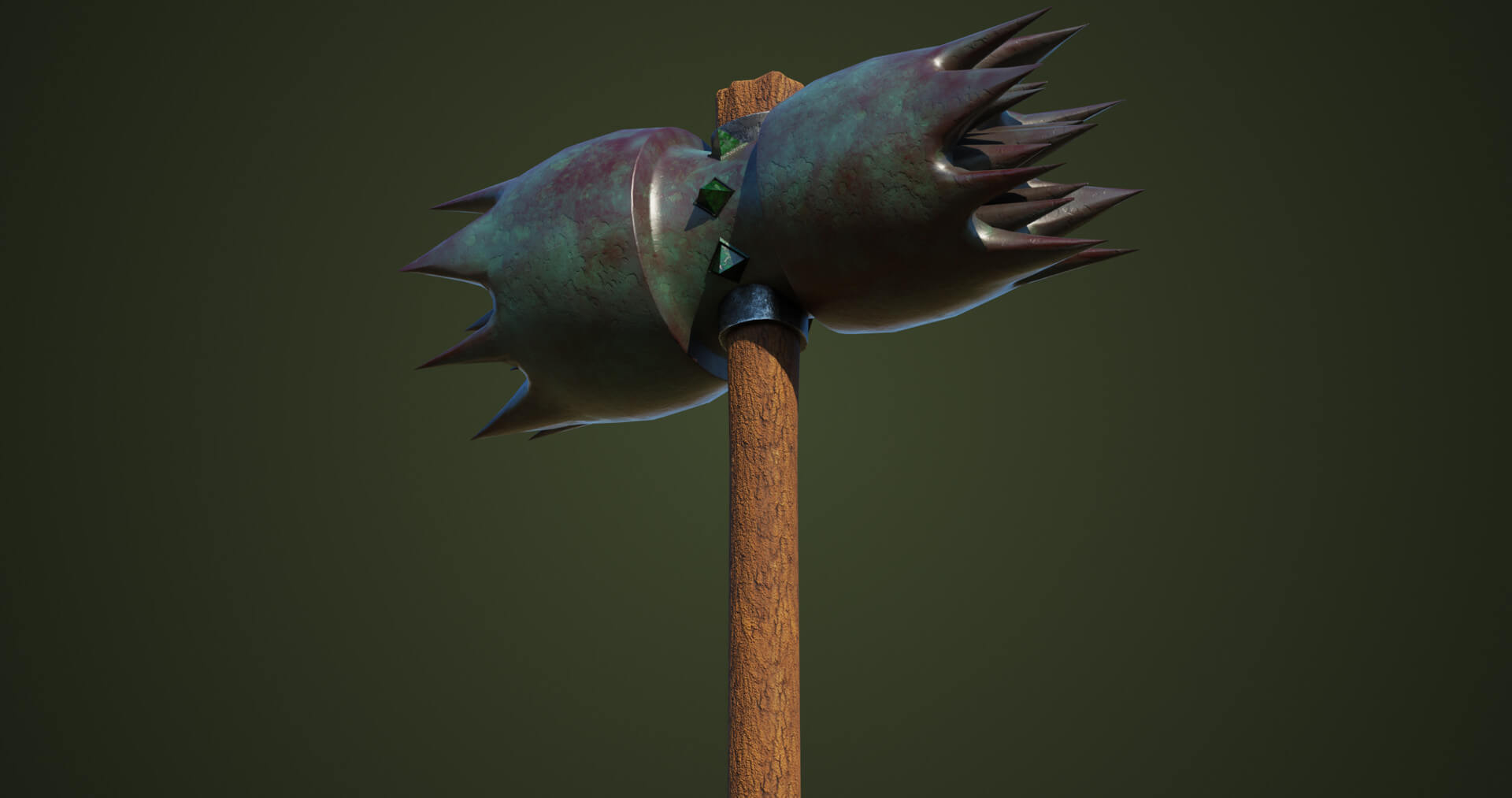 Dragon Skin Hammer All PBR Unity UE Textures - 3D Model by Eight Vertex