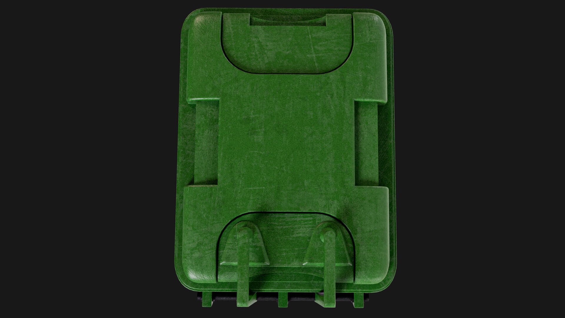 Dustbin Rigged PBR Unity UE V-Ray Arnold Textures Included 3D Model by ...