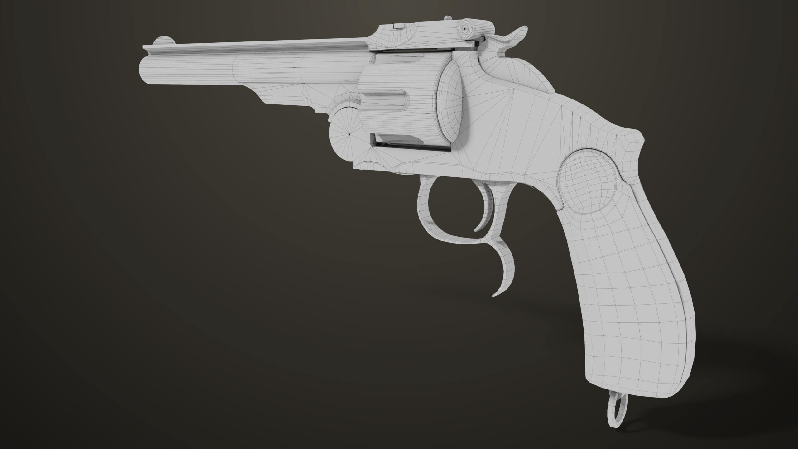 Aesthetic Revolver 02 Generic All PBR Unity UE Textures - 3D Model by Eight Vertex