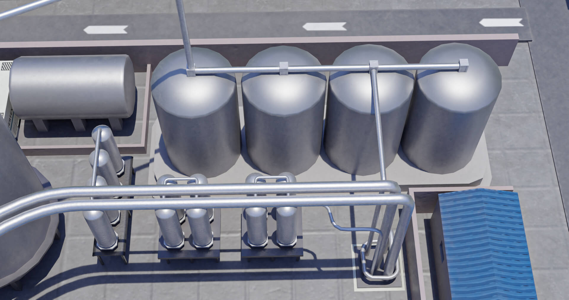 Factory Warehouse Exterior and Interior Game Ready With PBR - 3D Model ...