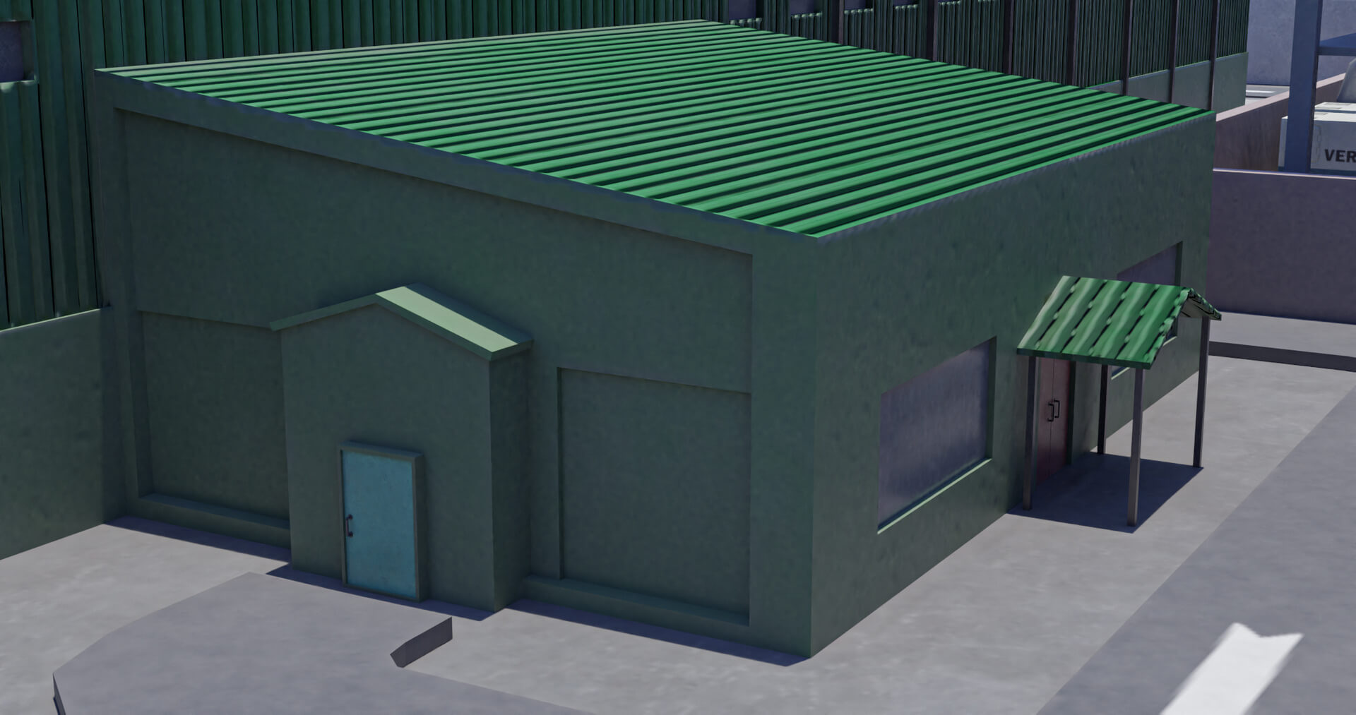 Factory Warehouse Exterior and Interior Game Ready With PBR - 3D Model ...