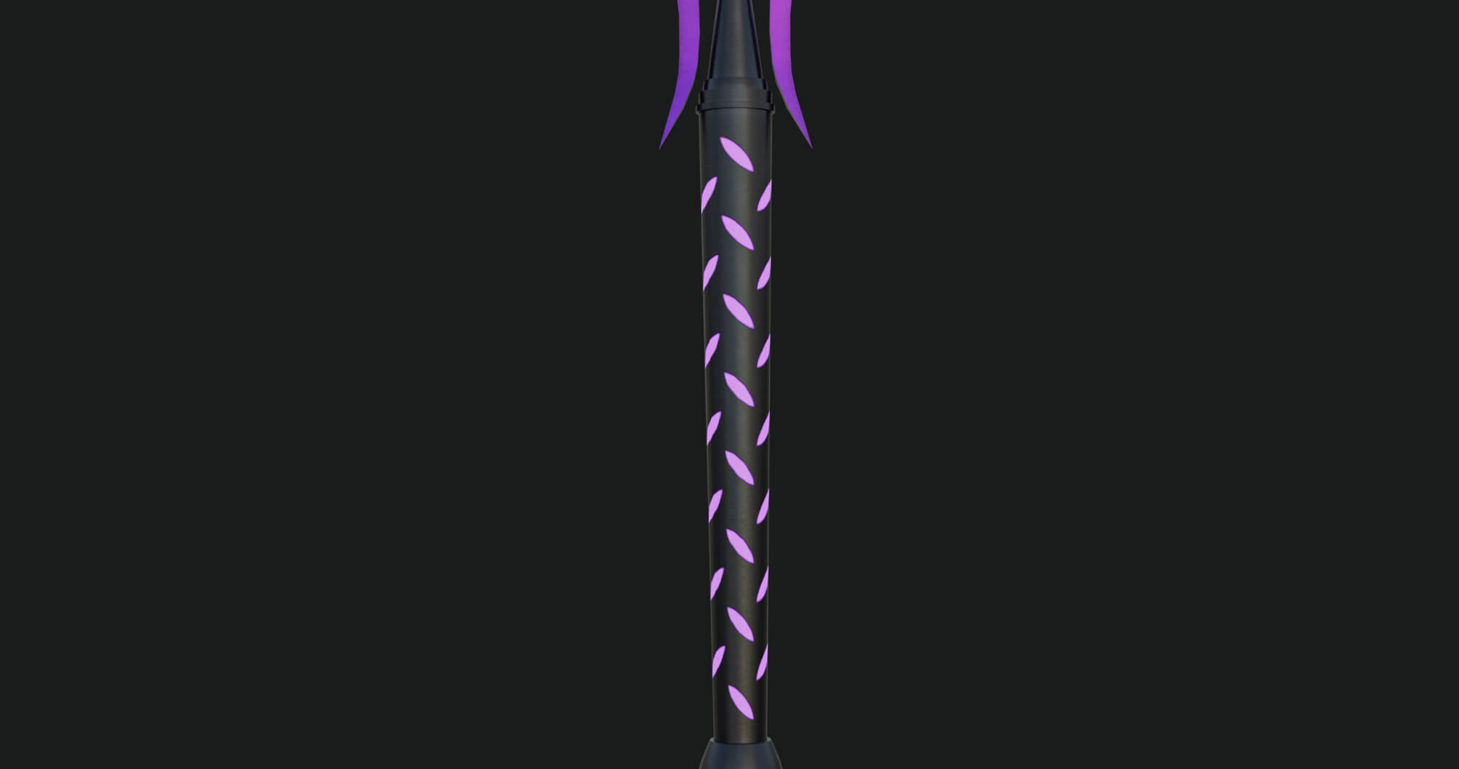 Fantasy Spear 02 Glow Weapon With PBR - 3D Model by Eight Vertex