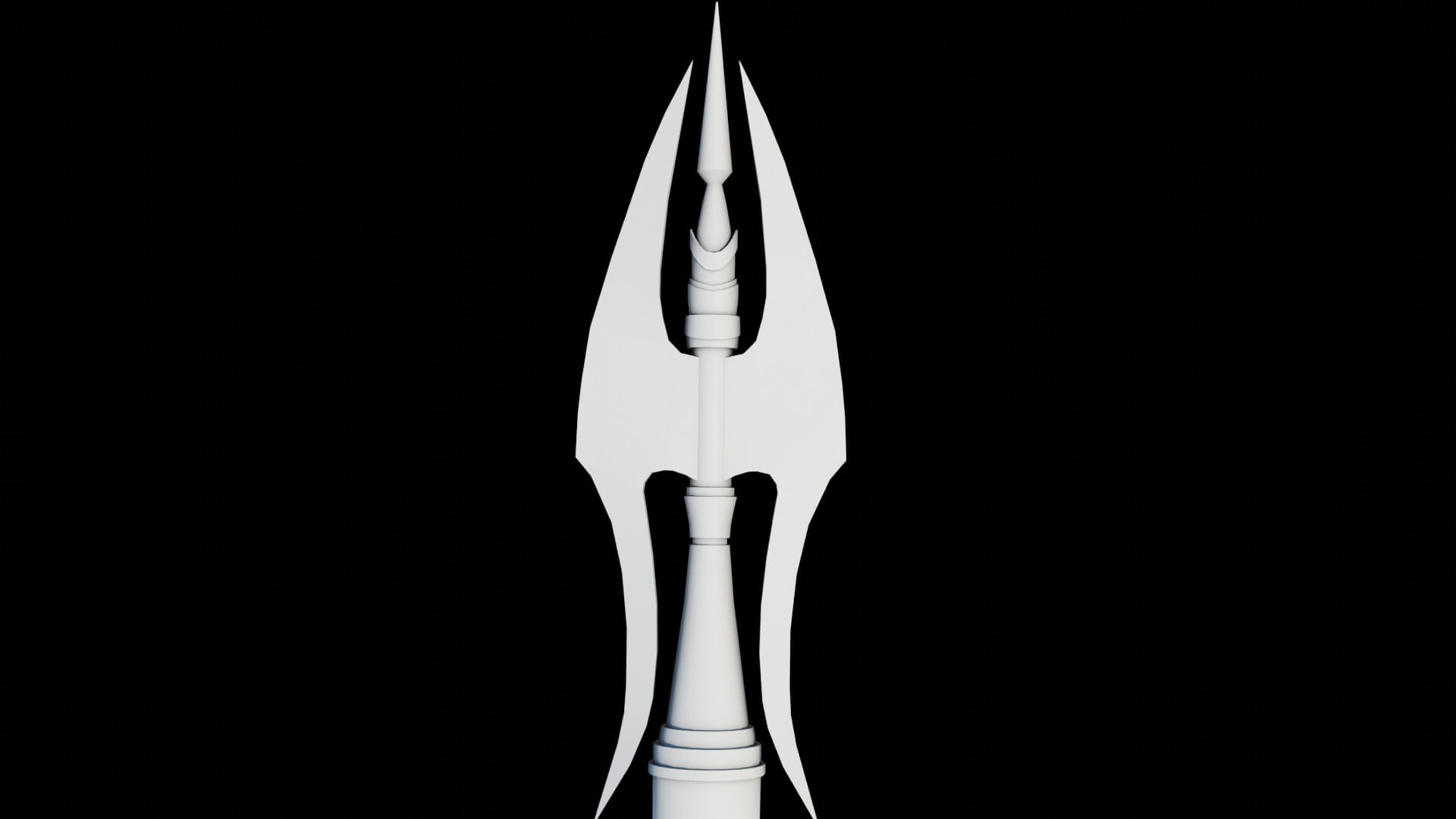 Fantasy Spear 02 Glow Weapon With PBR - 3D Model by Eight Vertex