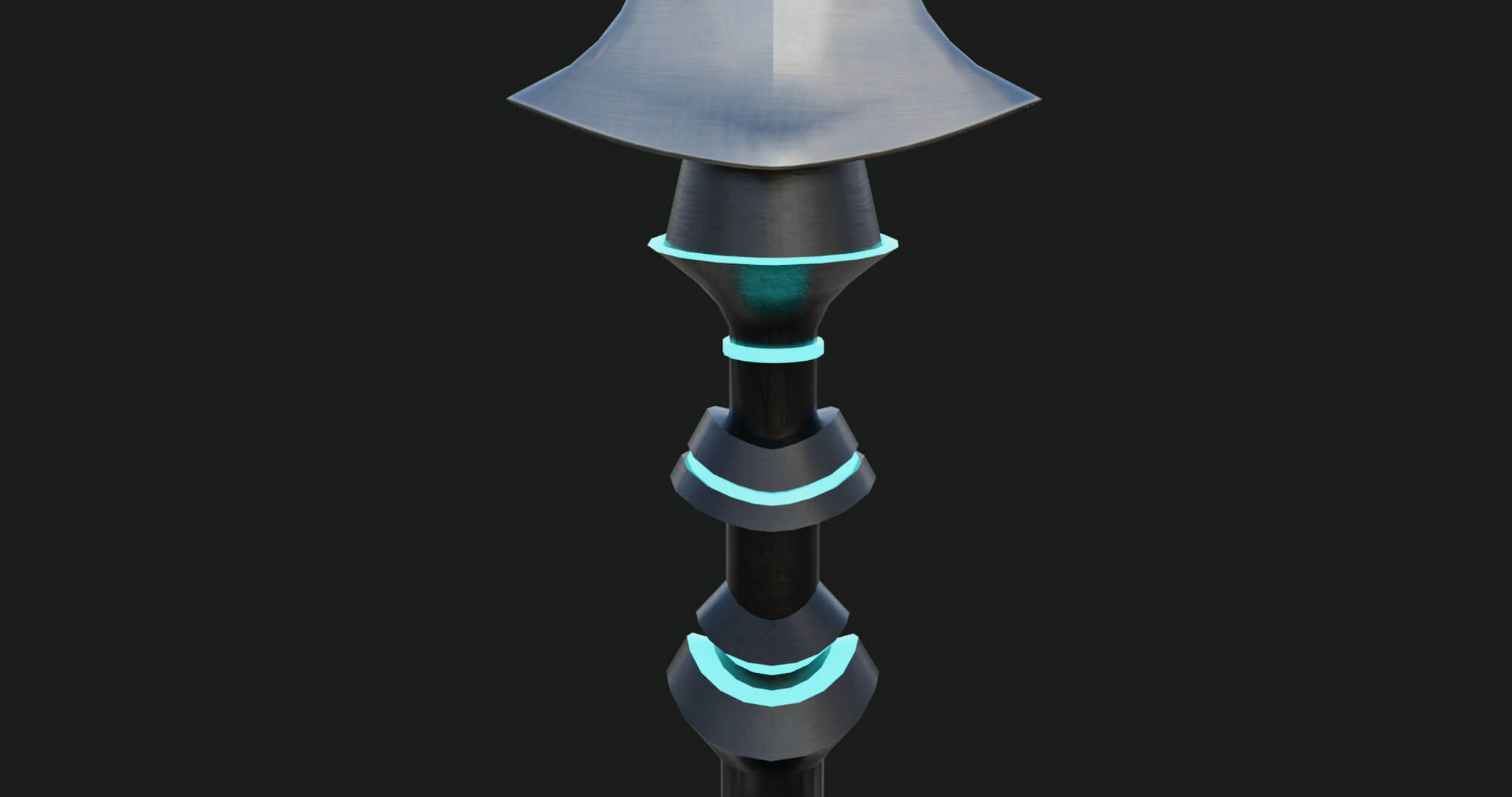 Fantasy Spear05 Glow Game Ready Unity PBR Unreal Engine - 3D Model by Eight Vertex