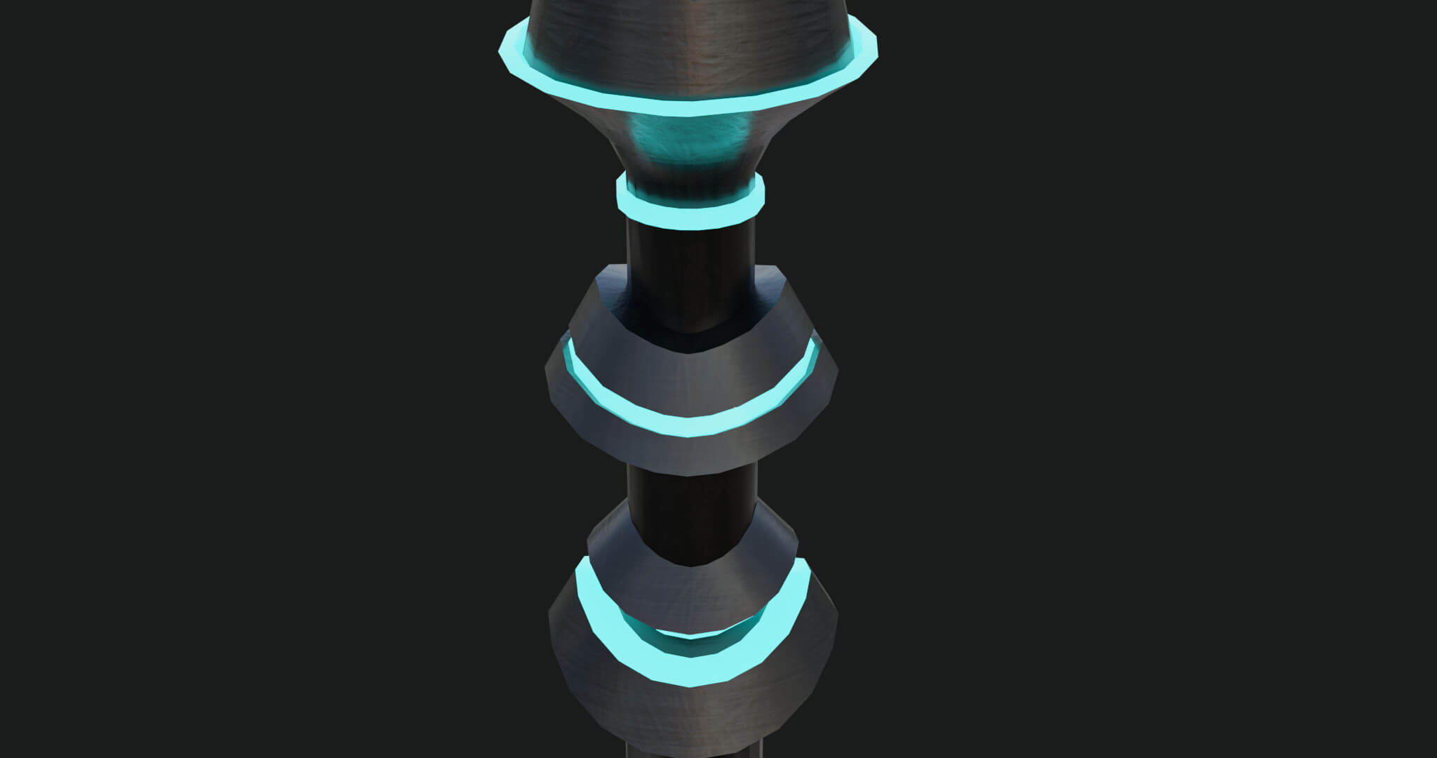 Fantasy Spear05 Glow Game Ready Unity PBR Unreal Engine - 3D Model by ...