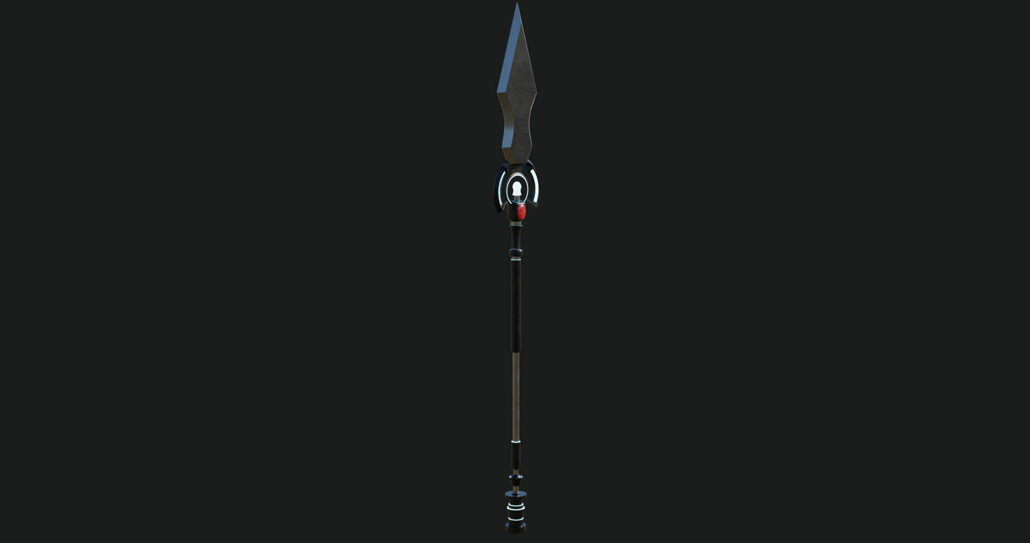 Fantasy Spear07 With All PBR Unity UE Textures Included - 3D Model by ...