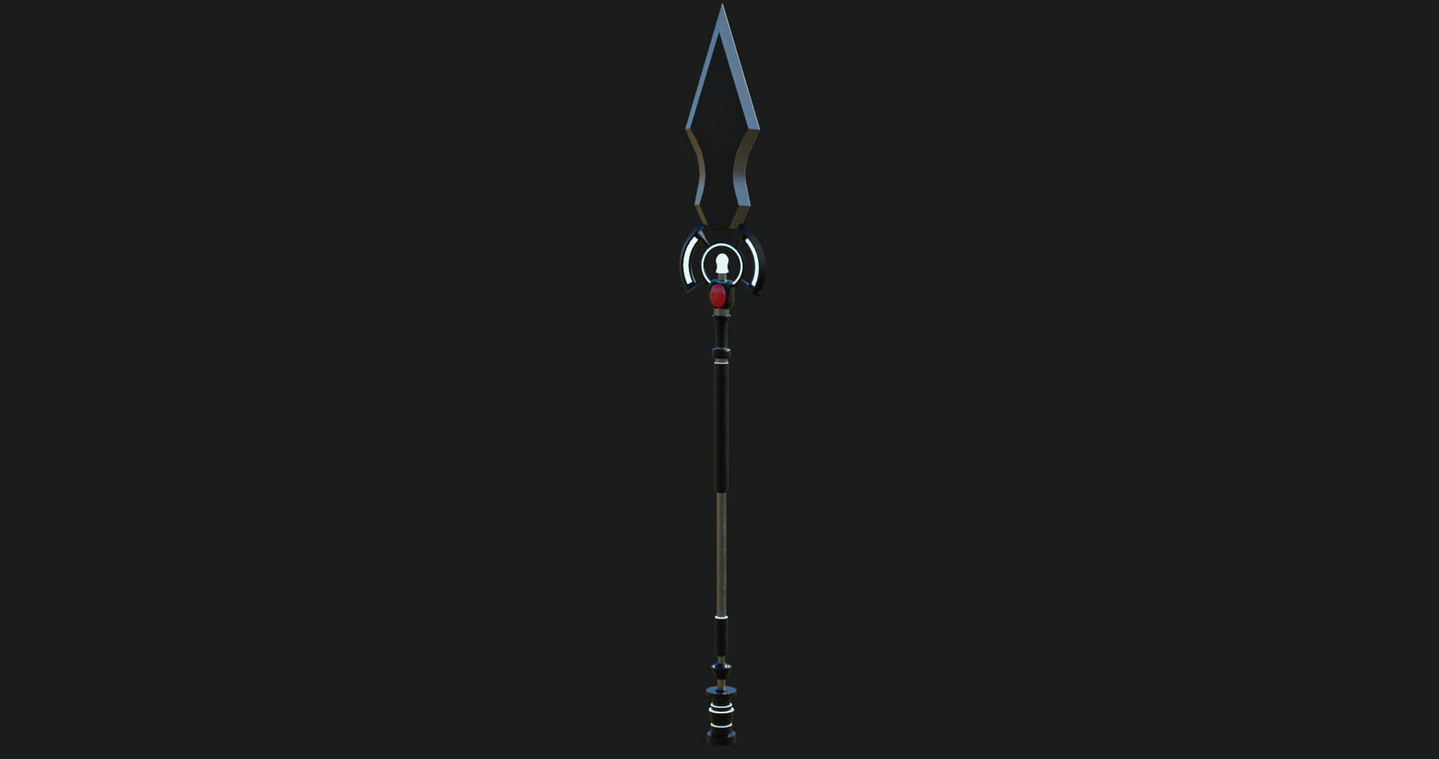 Fantasy Spear07 With All PBR Unity UE Textures Included - 3D Model by ...