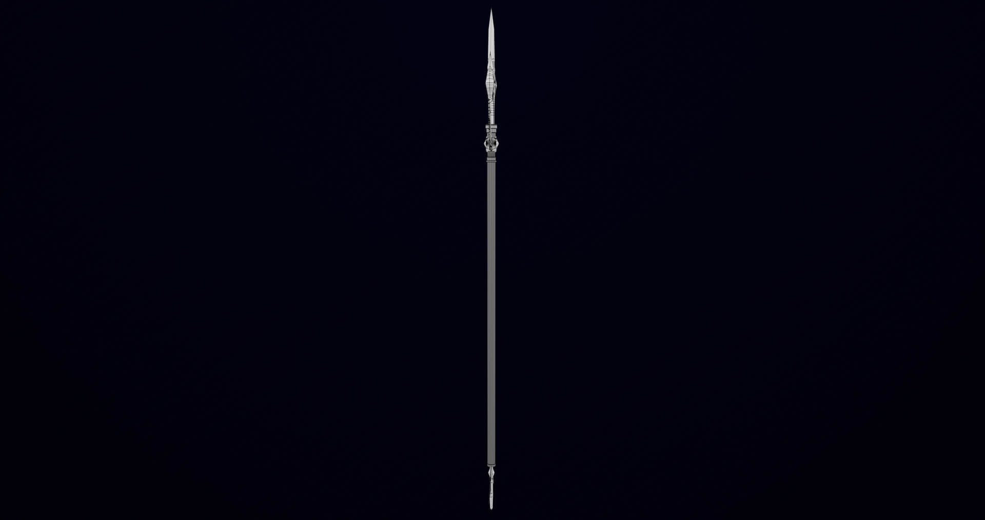 Fantasy Trident 05 - 3D Model by Eight Vertex